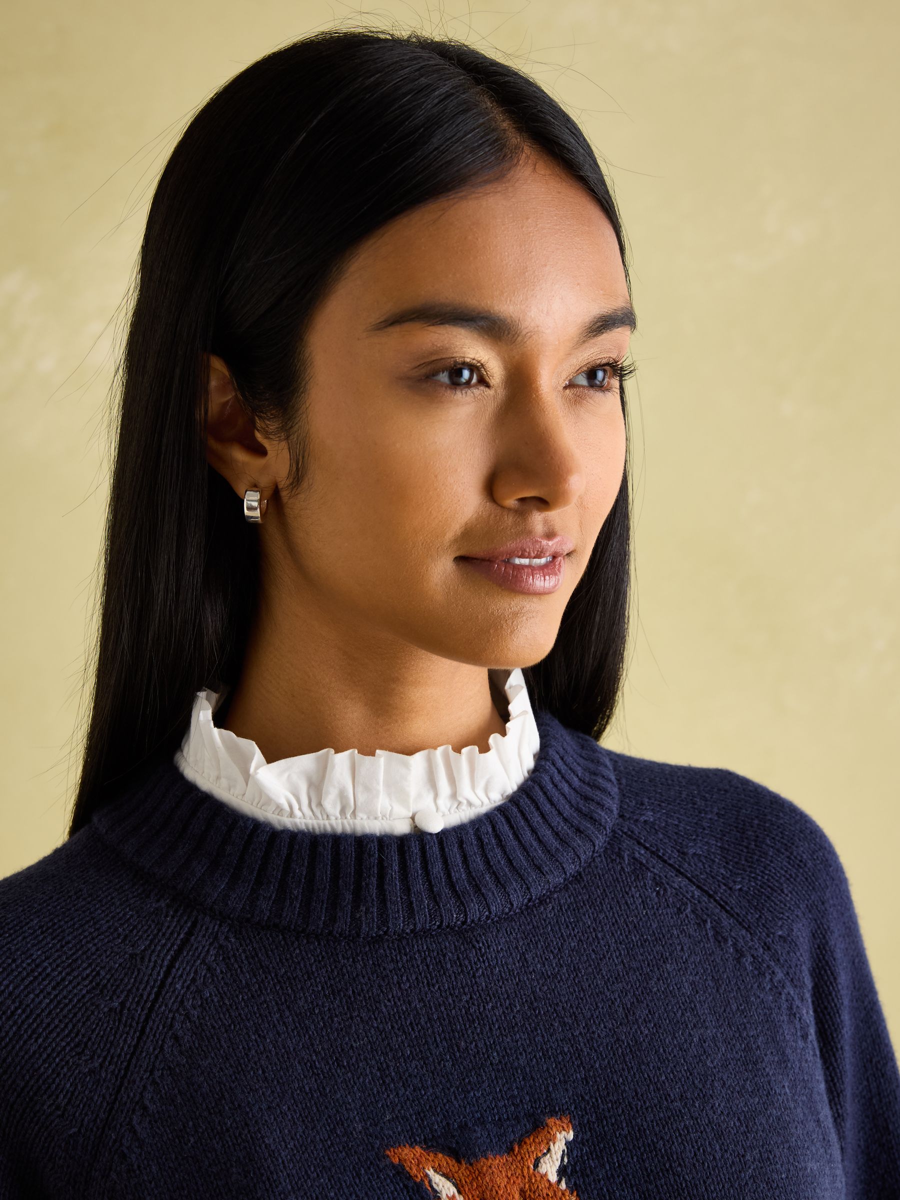 Buy Joules Jonty Navy Intarsia Fox Knit Jumper from the Next UK online shop