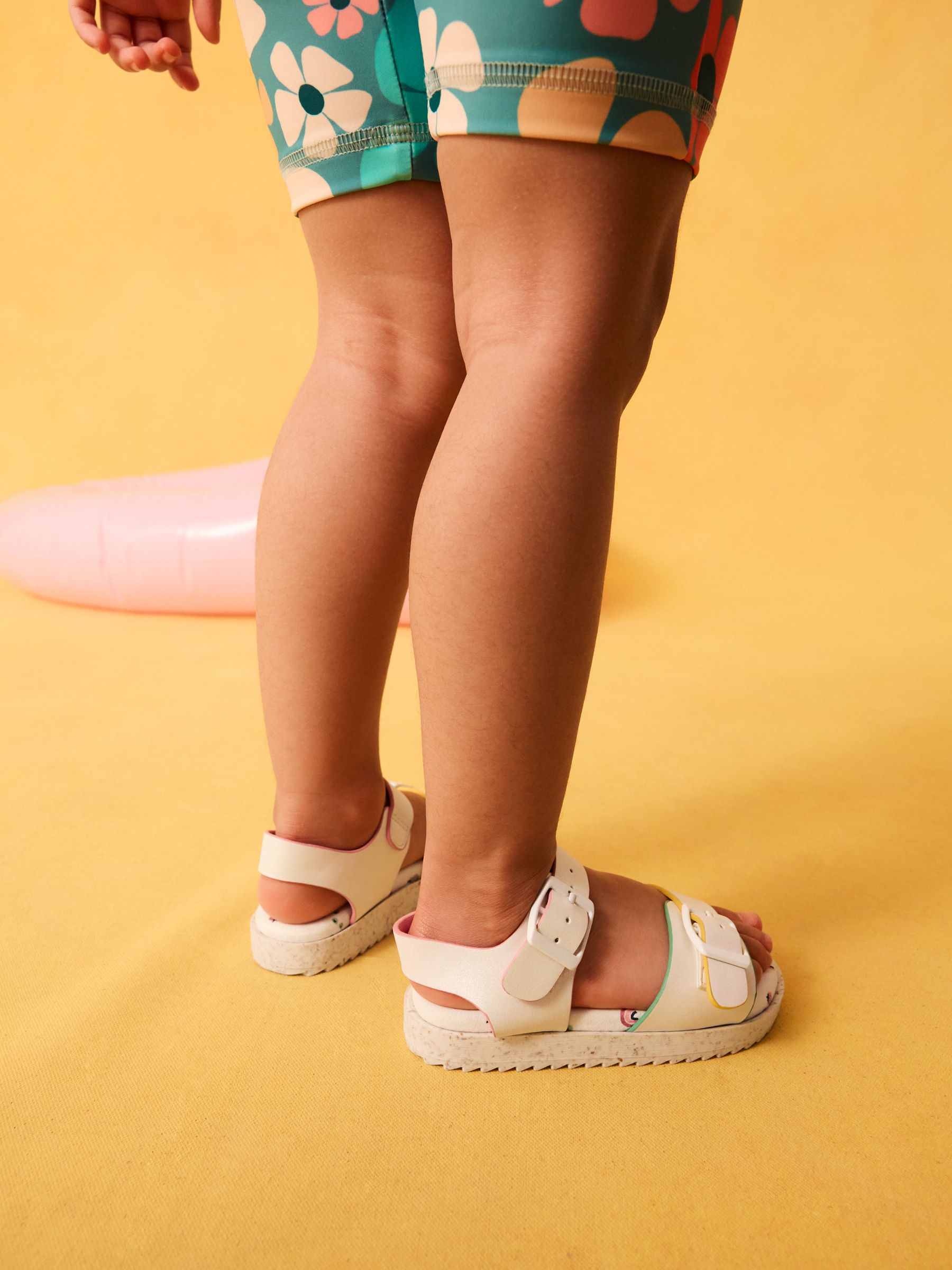 Buy White Buckle Sandals from the Next UK online shop
