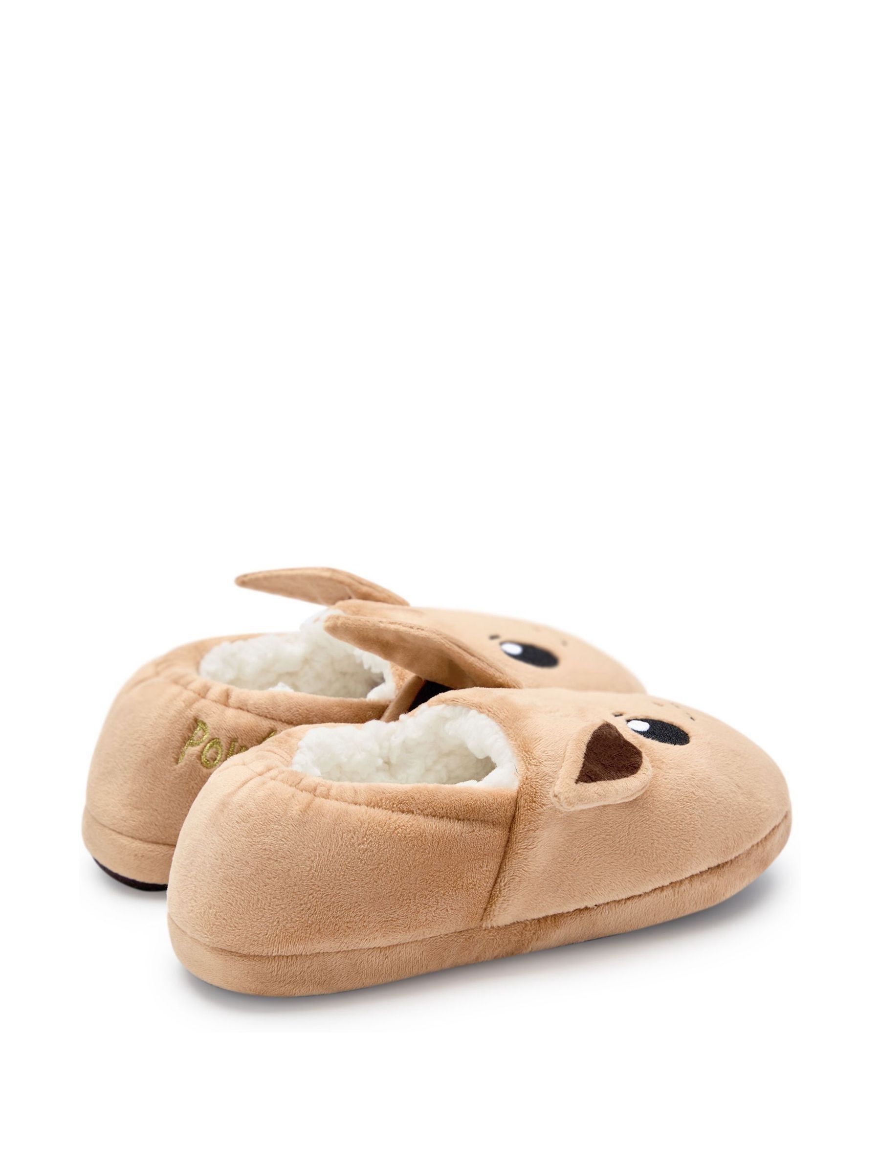 Buy Vanilla Underground Brown Pokemon Eevee 3D Slippers from the Next ...