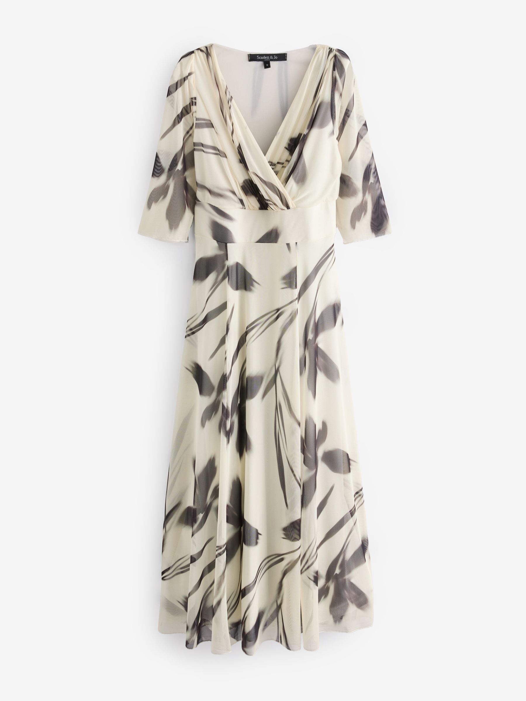 Buy Scarlett & Jo Cream Verity Maxi Gown from the Next UK online shop