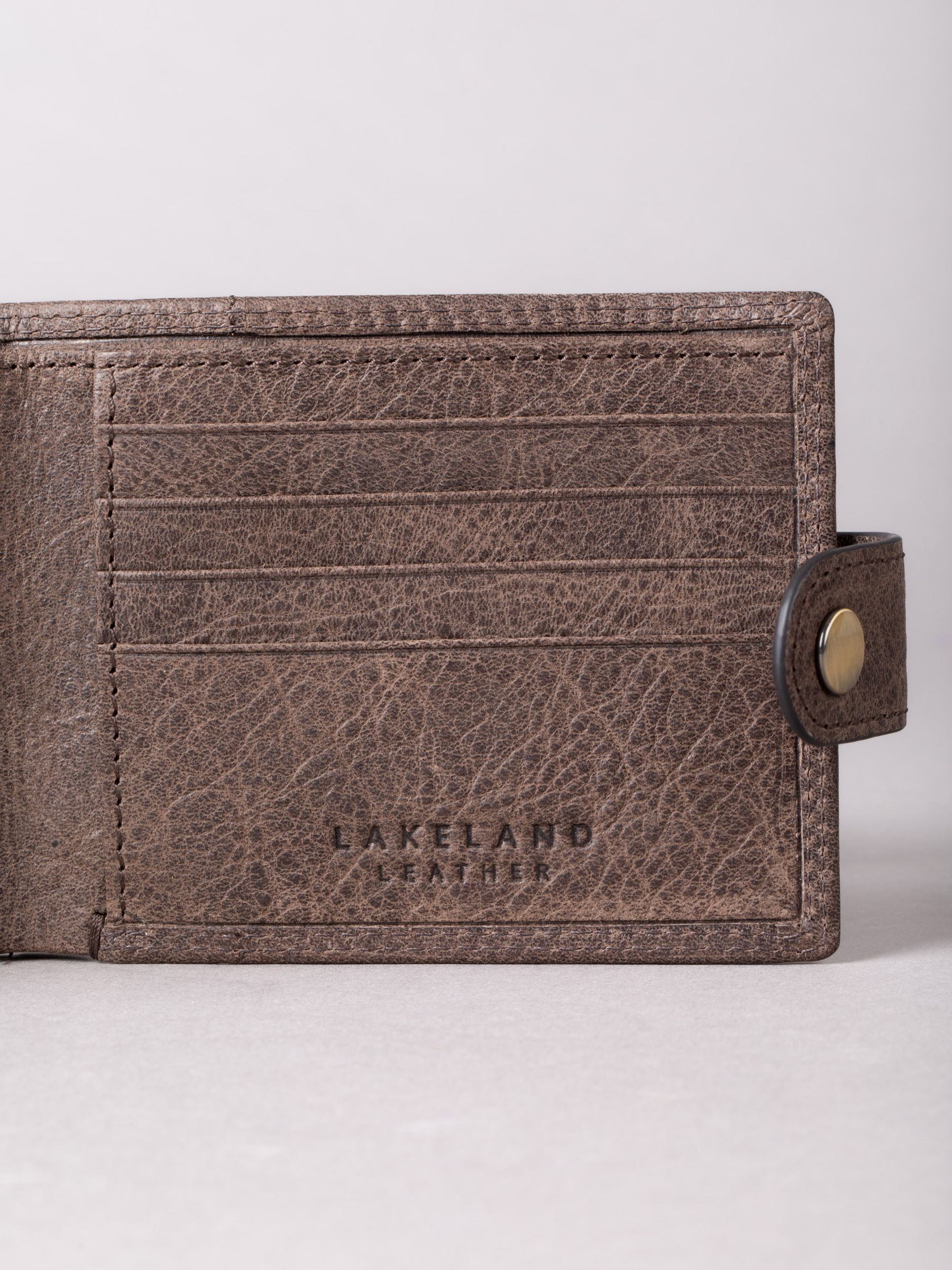 Buy Lakeland Leather Brown Hutton Bi-Fold Wallet from the Next UK ...