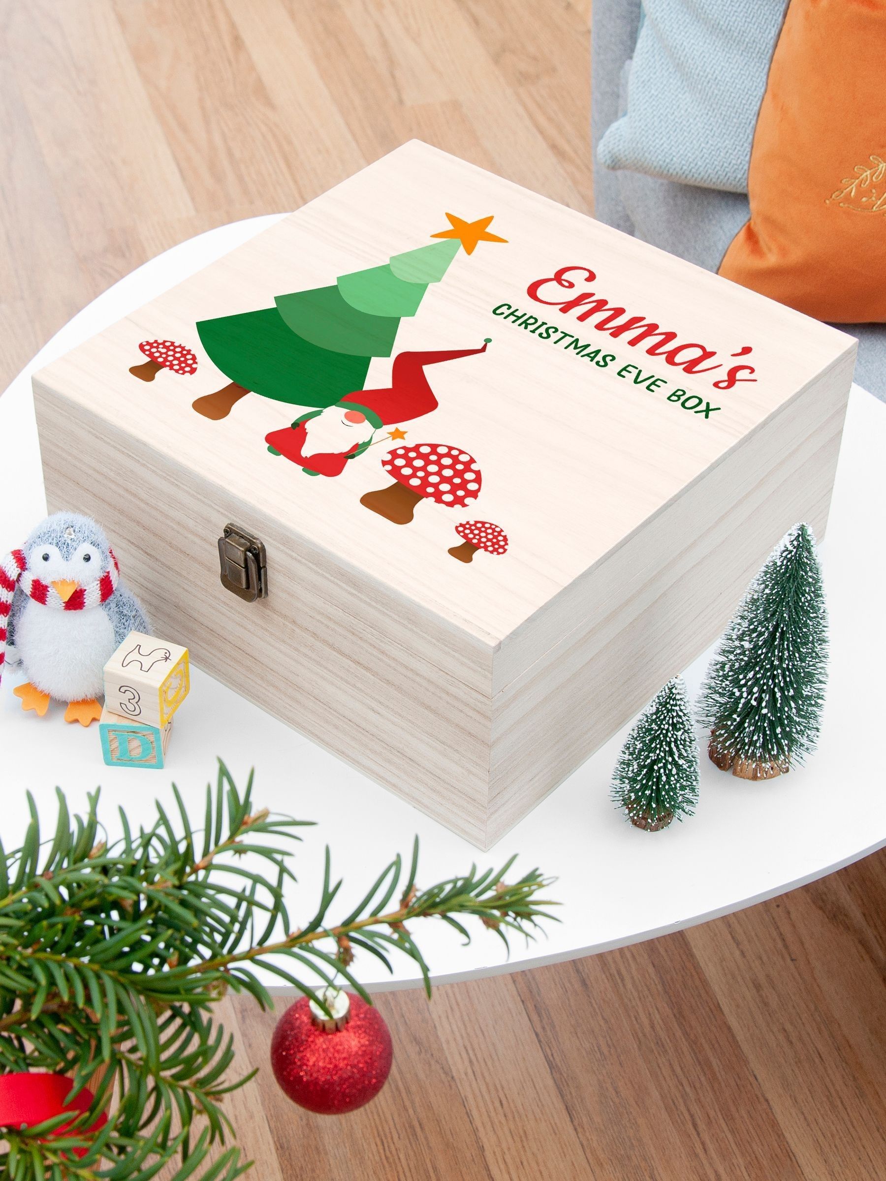Buy Personalised Gonk Christmas Eve Box by Treat Republic from the Next ...