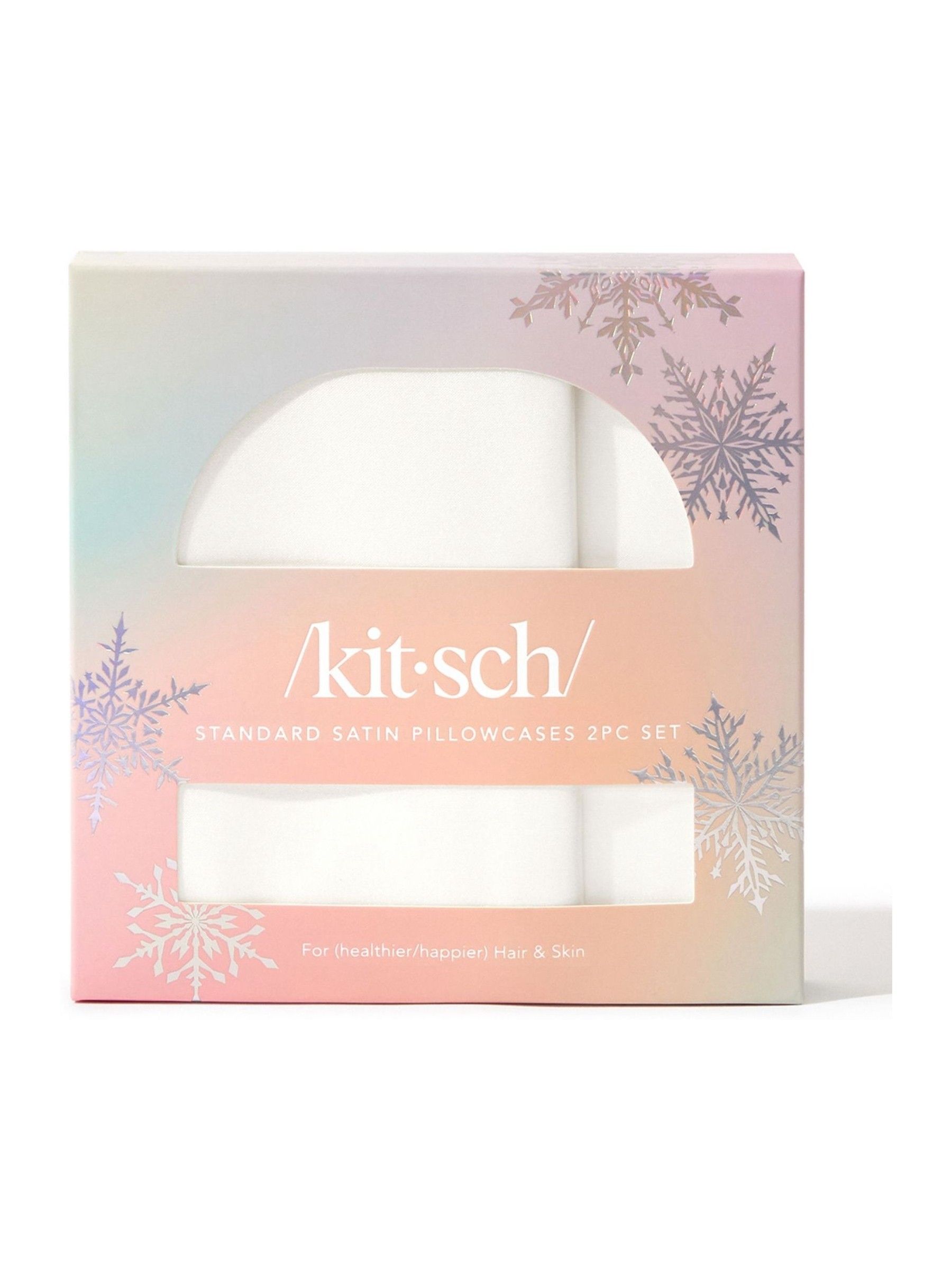Buy Kitsch Limited Edition Satin Standard Pillowcase 2 Piece Set (worth ...