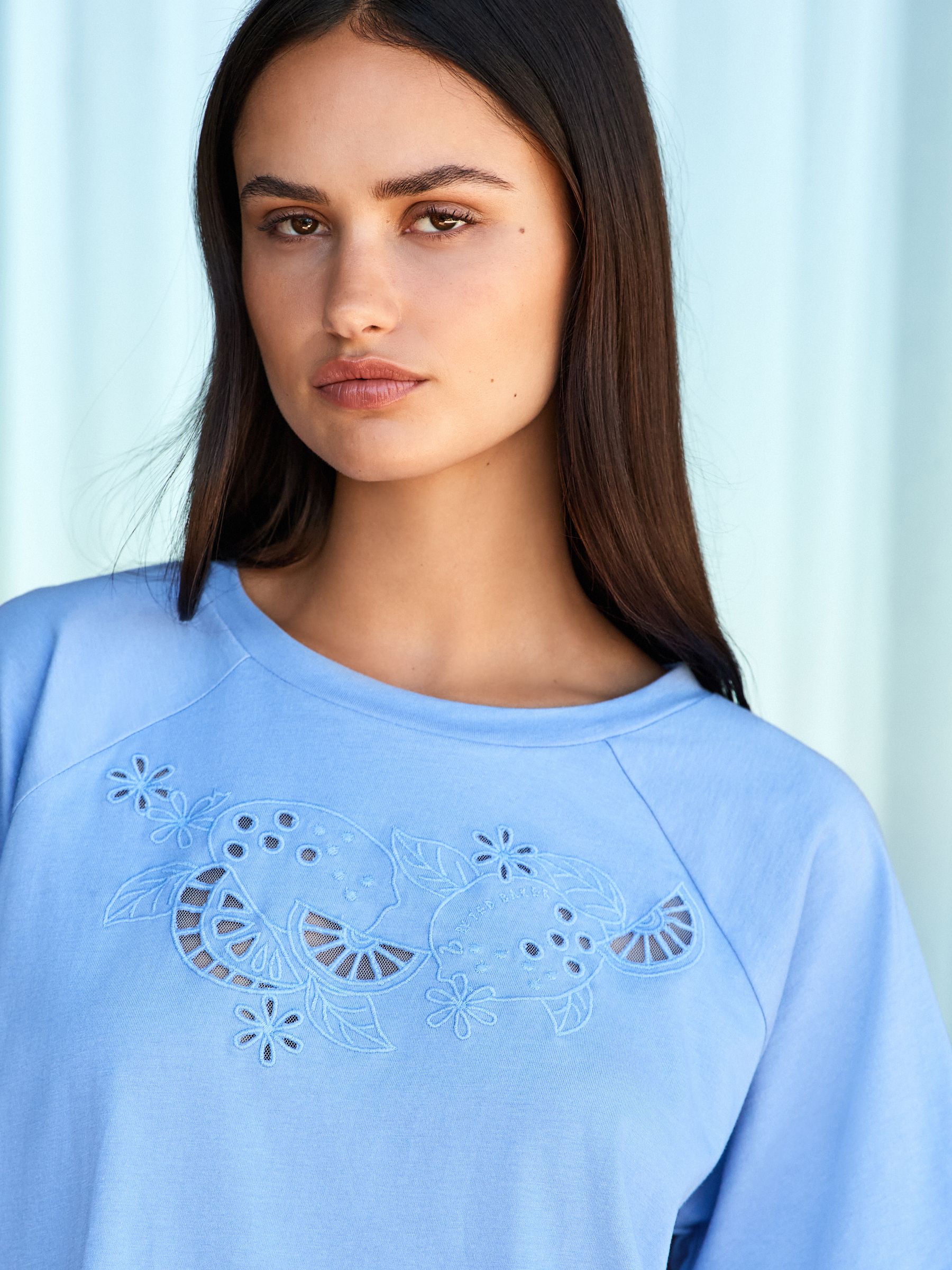 Buy B by Ted Baker Blue Lemon Cotton Short Pyjamas Set from the Next UK ...