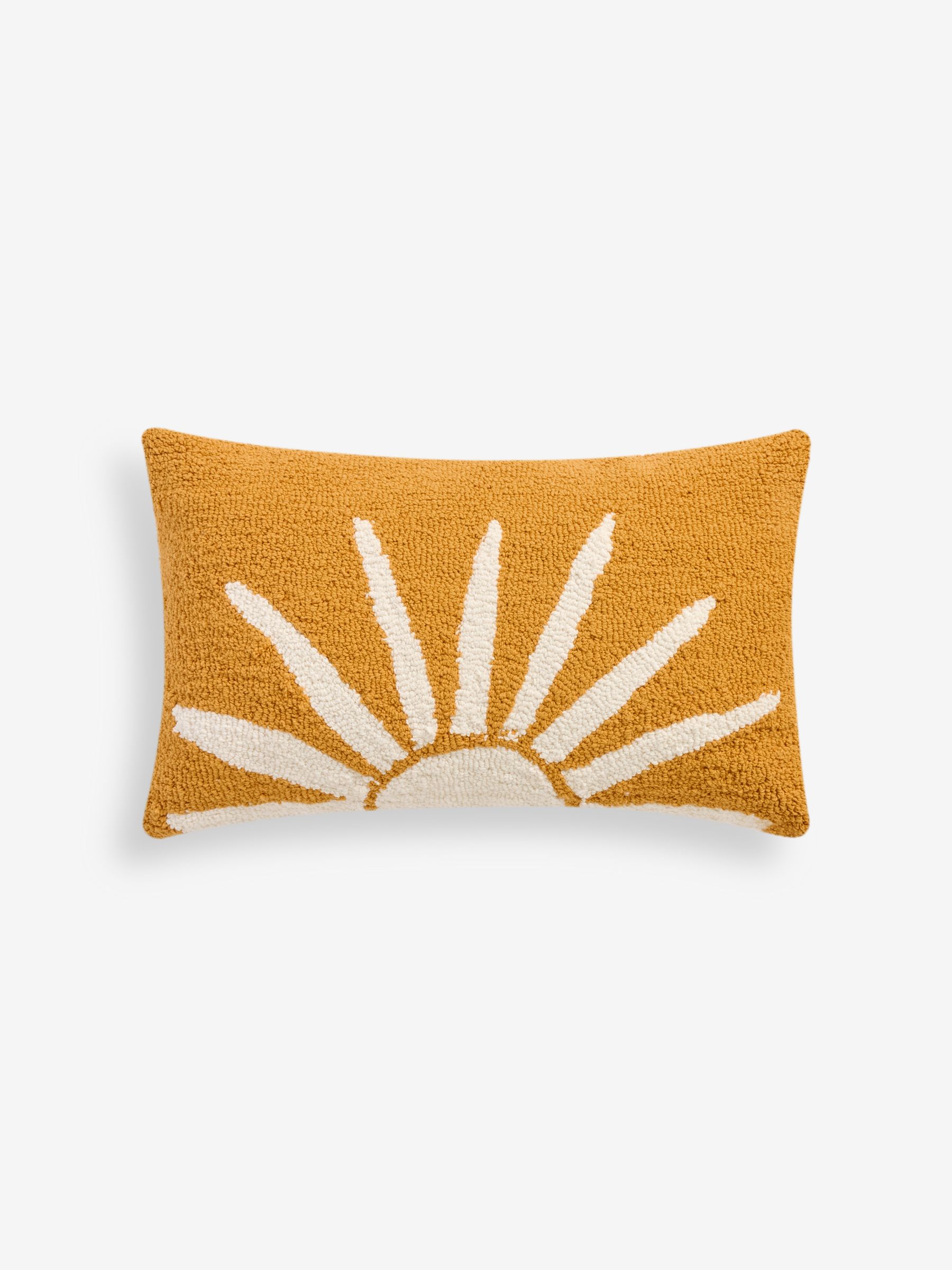Buy Dark Ochre Tufted Loop Bohemian Sun Cushion from the Next UK online ...