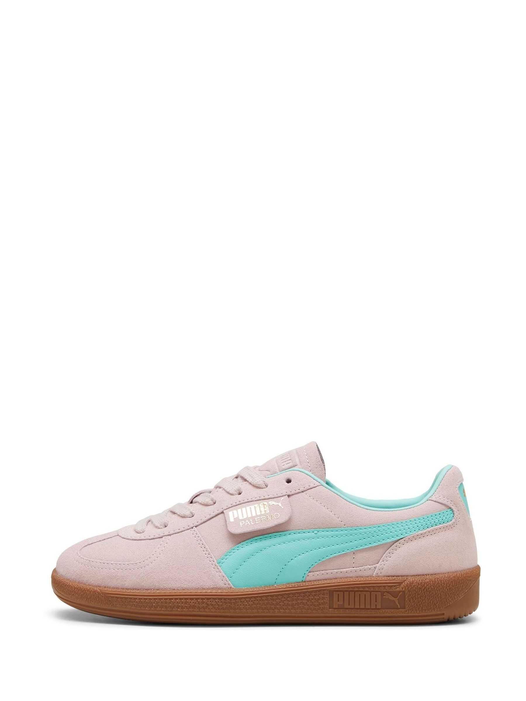 Buy Puma Pink Mens Palermo Trainers from Next Germany