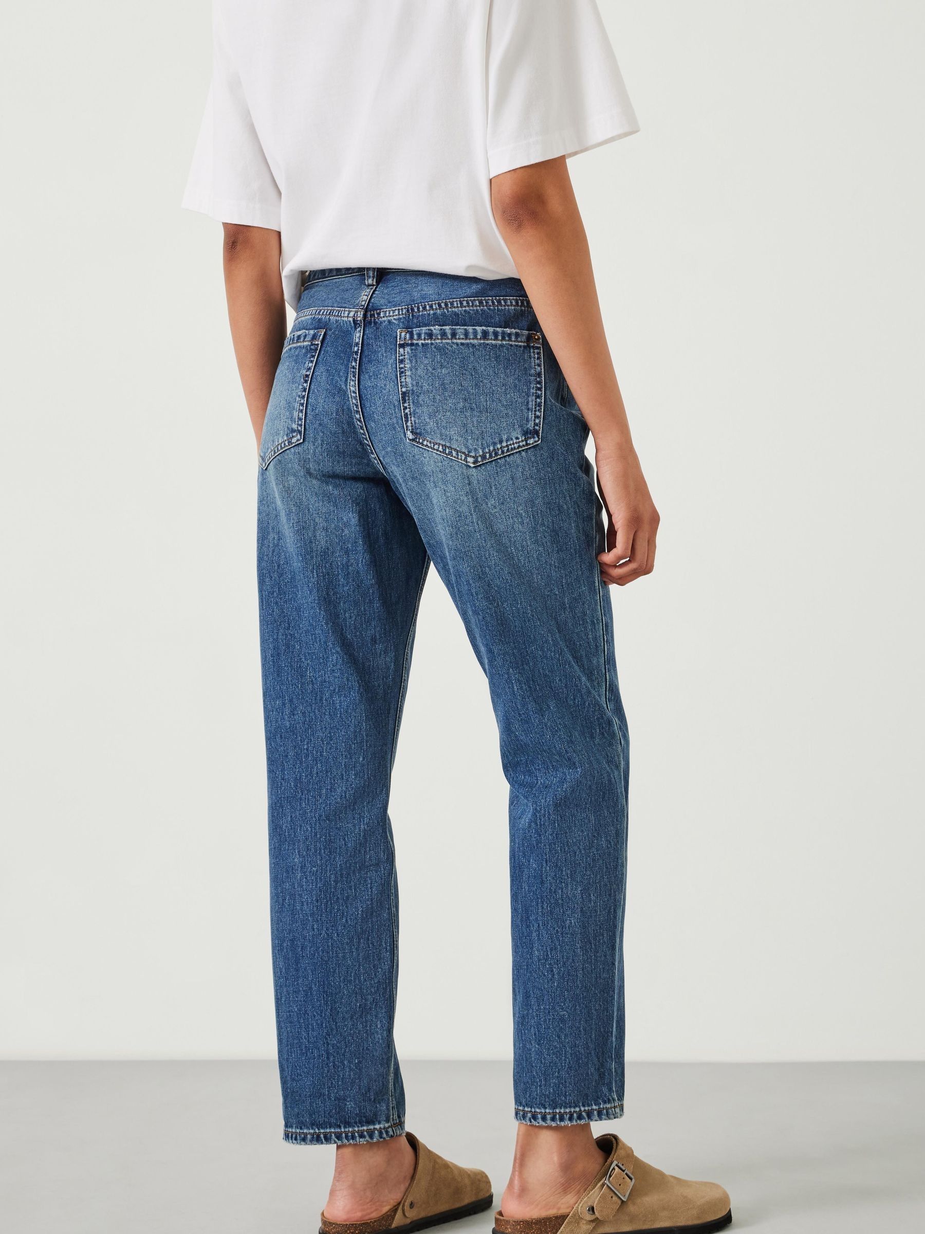 Buy Hush Blue Vintage Wash Boyfriend Jean from the Next UK online shop