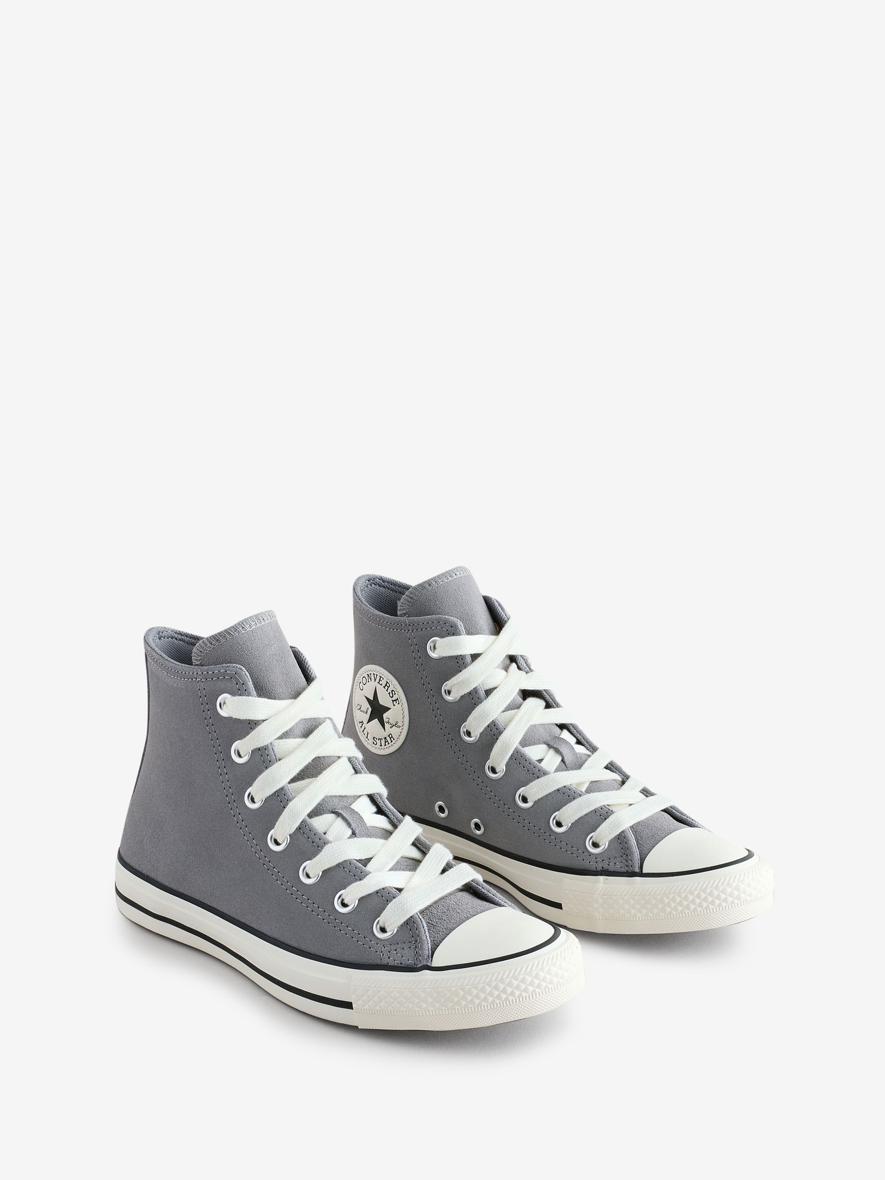 Buy Converse Grey Chuck Taylor All Star Crafted Color Trainers from the ...