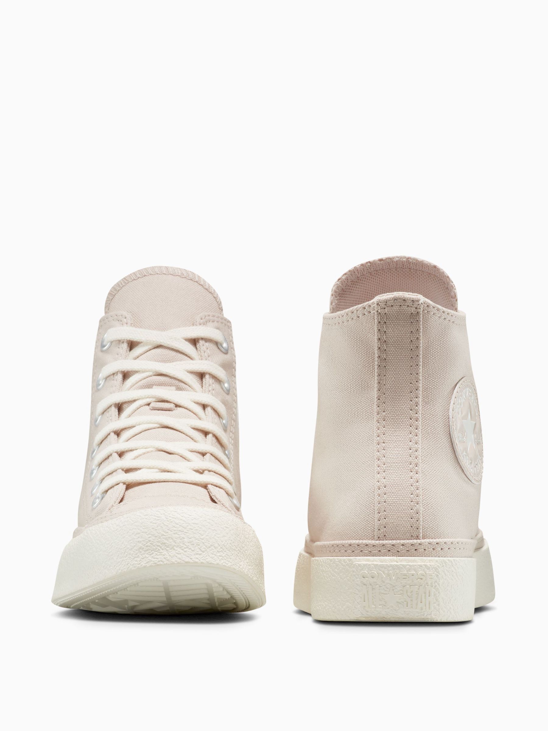 Buy Converse Pink Chuck Taylor All Star Crepe Sole Trainers from the ...