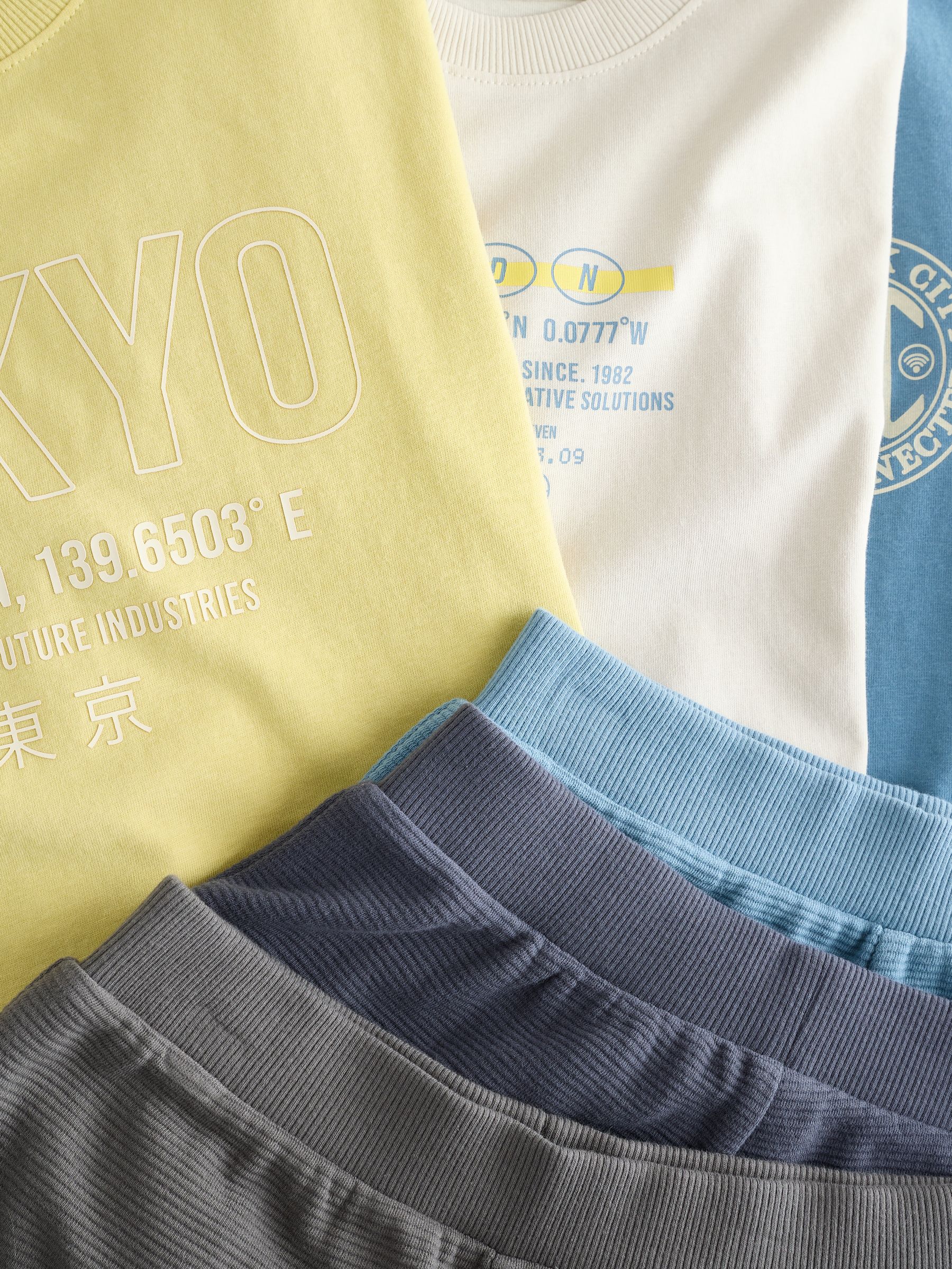 Buy Black/ Grey/ Yellow Short Pyjamas 3 Pack (3-16yrs) from the Next UK ...