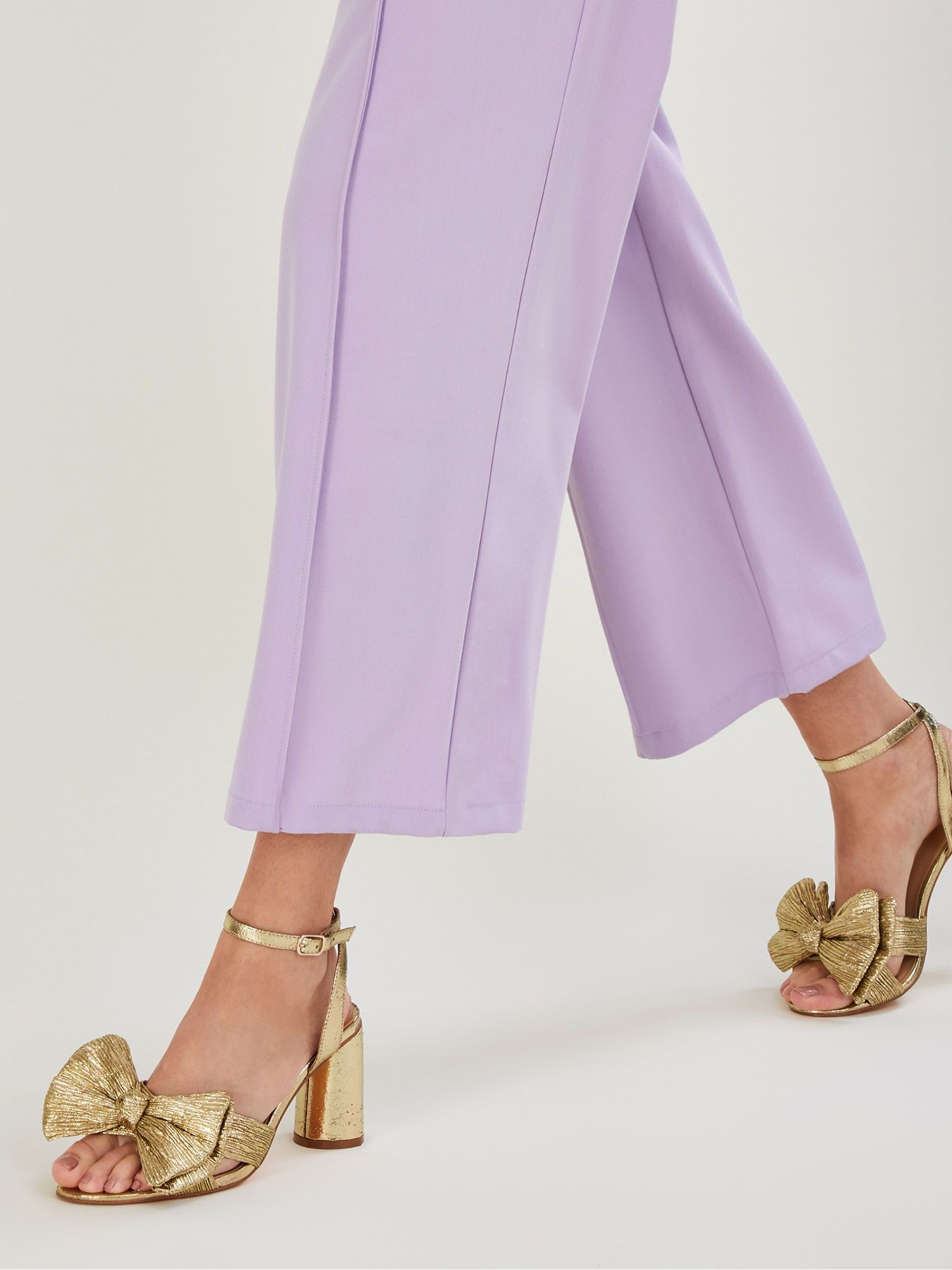 Buy Monsoon Gold Bow Block Heels from the Next UK online shop
