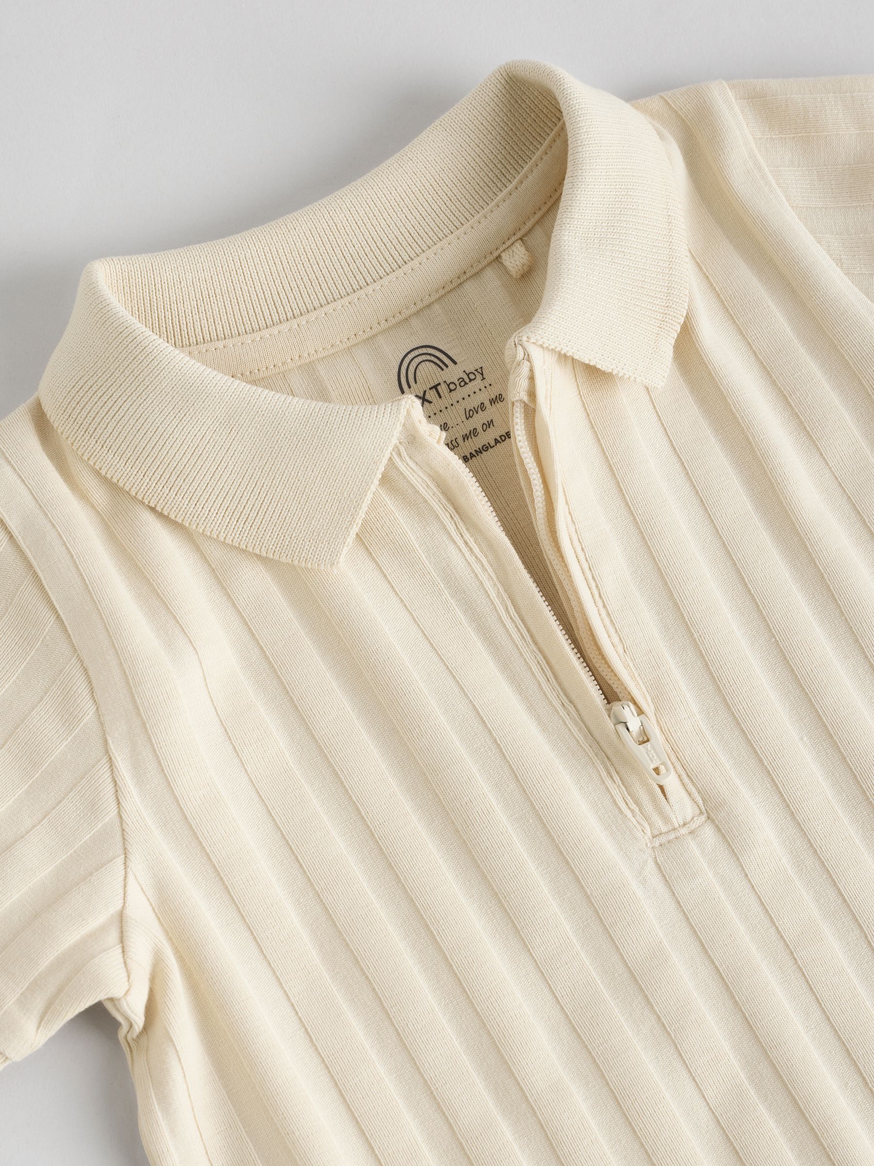 Buy Neutral Polo Top and Shorts Baby Set from the Next UK online shop