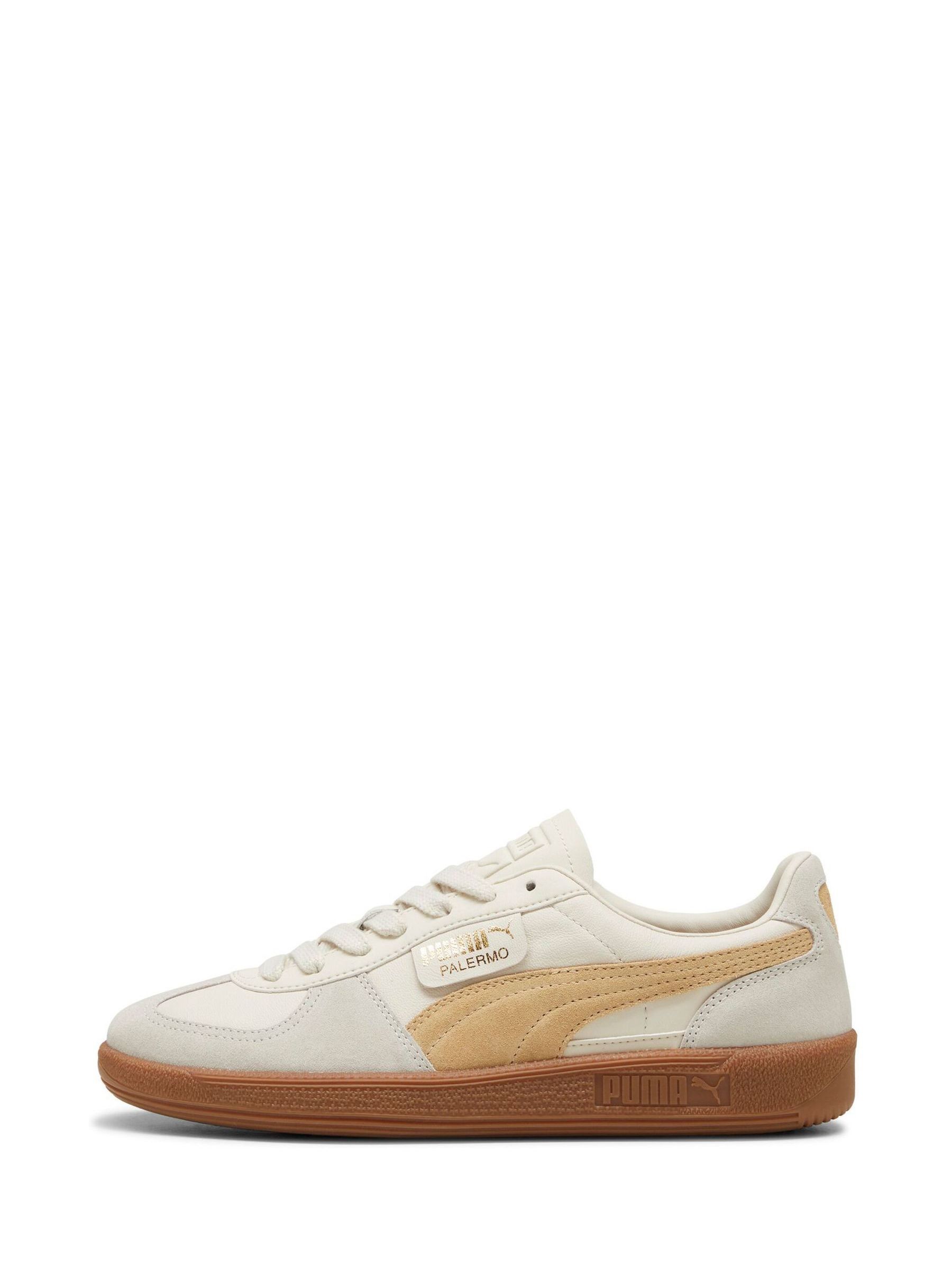 Buy Puma Cream Mens Palermo Trainers from the Next UK online shop