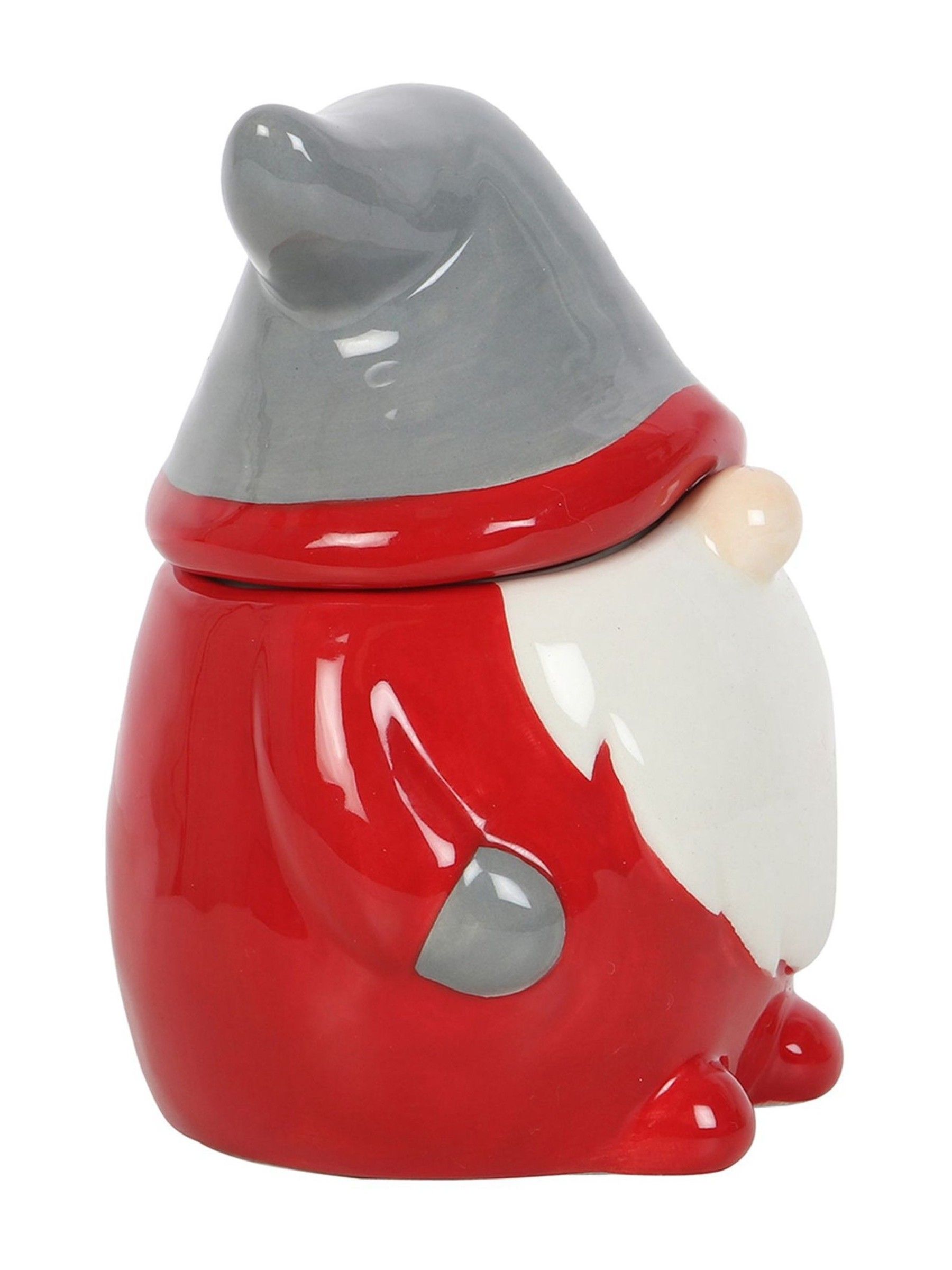 Buy Something Different Red and Grey Christmas Gonk Lidded Mug from the ...