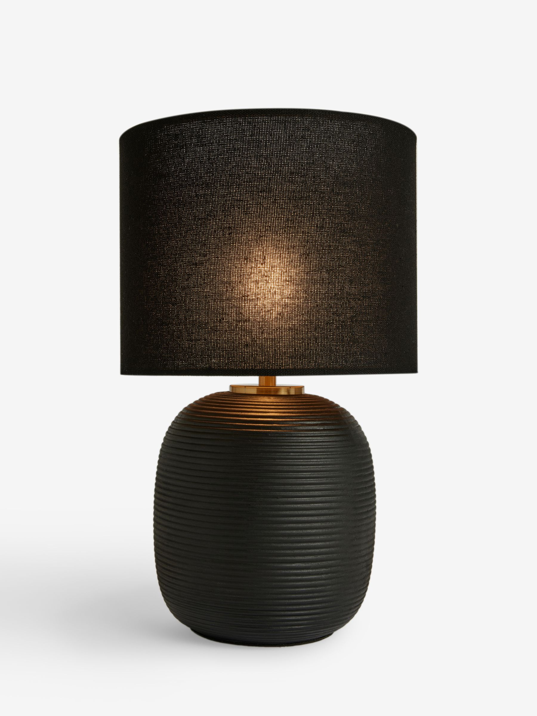 Buy Black Hadleigh Rechargeable Touch Wireless Table Lamp from the Next ...