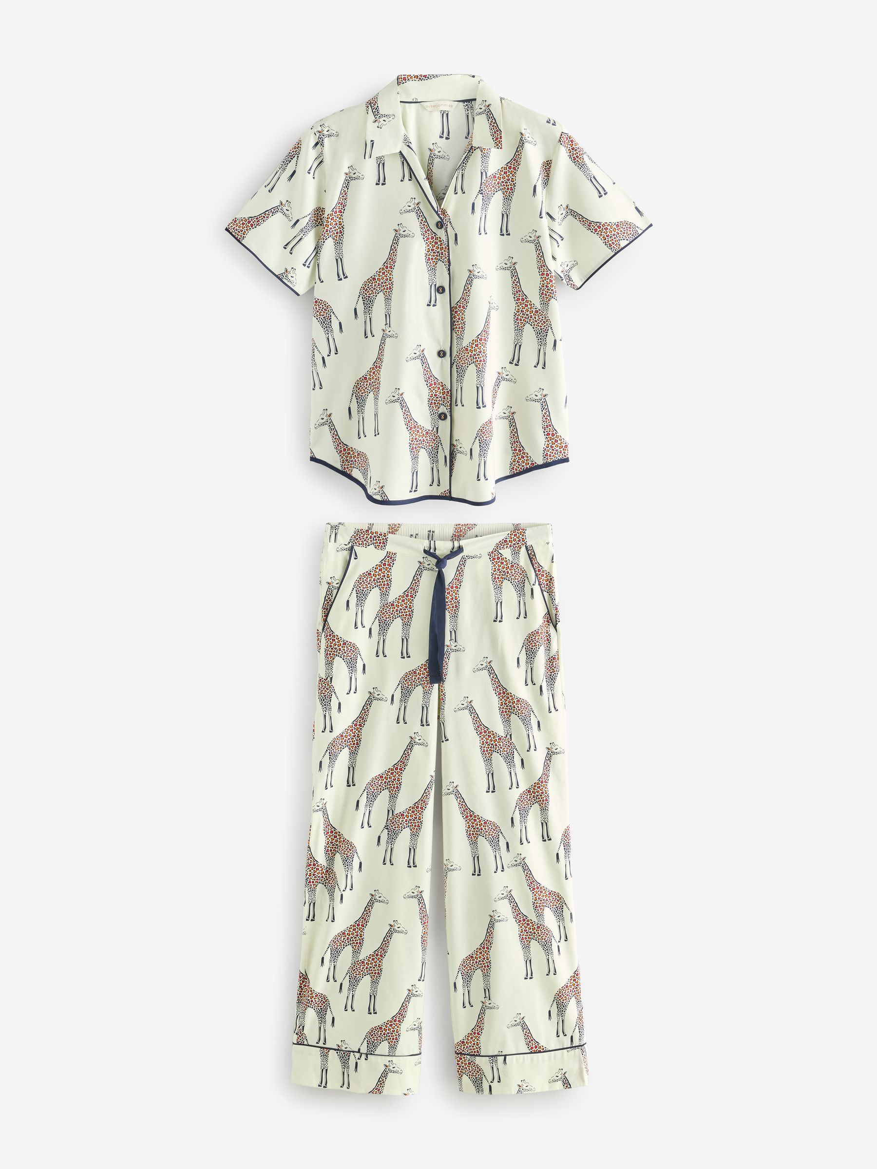 Buy Cyberjammies Cream Set Short Sleeves Pyjamas Set from the Next UK ...