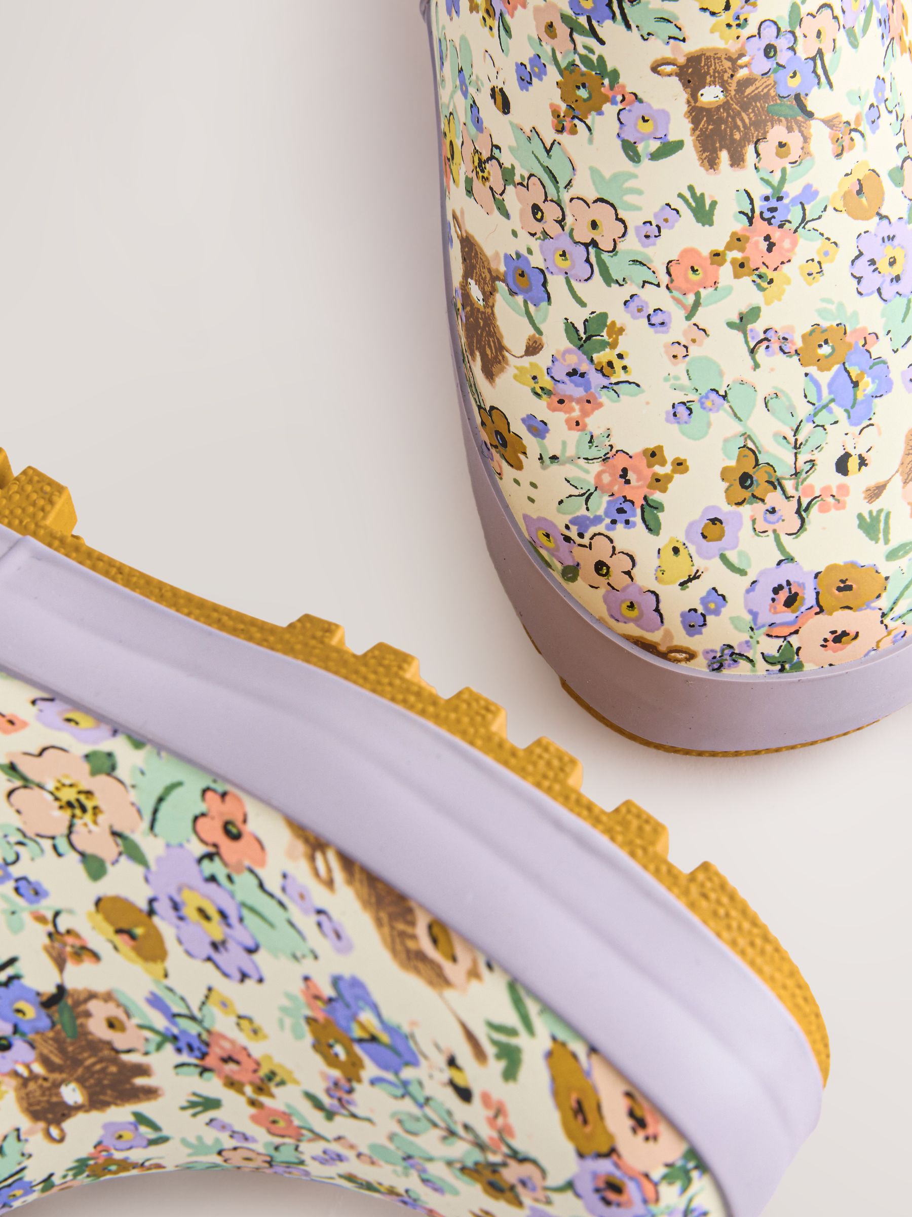Buy Multi Hamish The Highland Cow Chelsea Wellies from the Next UK ...