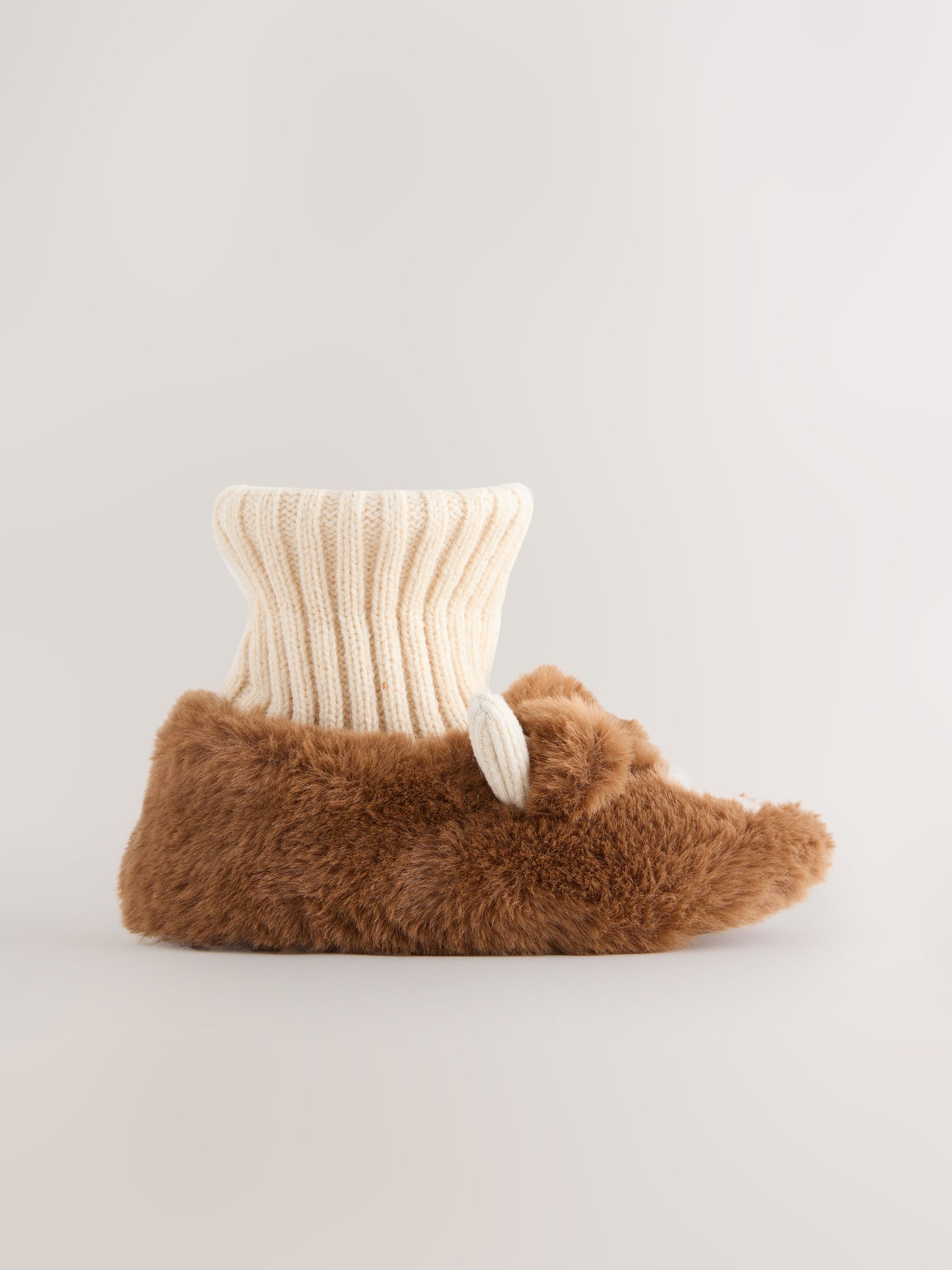 Buy Brown Hamish The Highland Cow Slipper Boots from the Next UK online ...