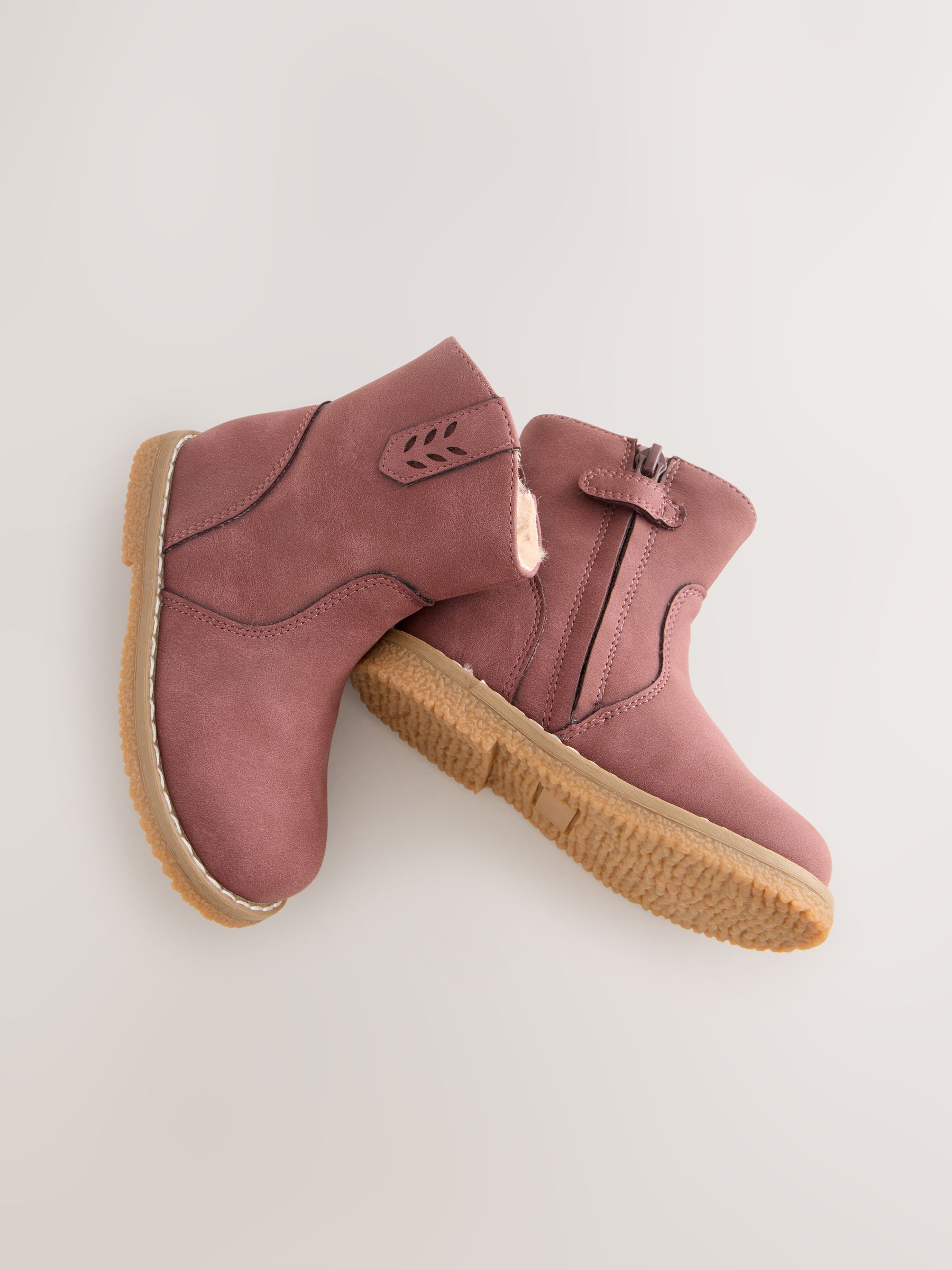Buy Berry Pink Ankle Western Boots from the Next UK online shop