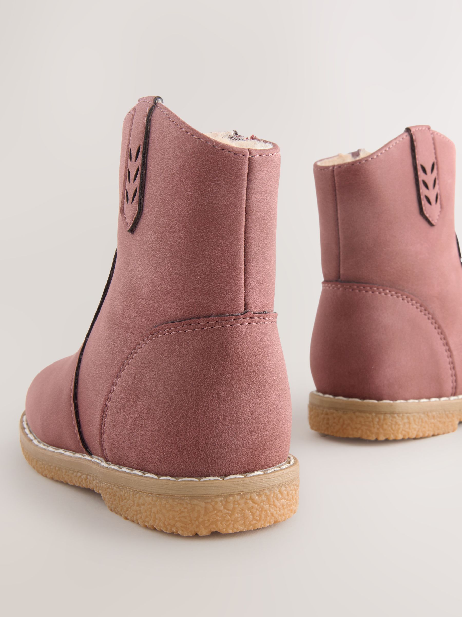 Buy Berry Pink Ankle Western Boots from Next Qatar