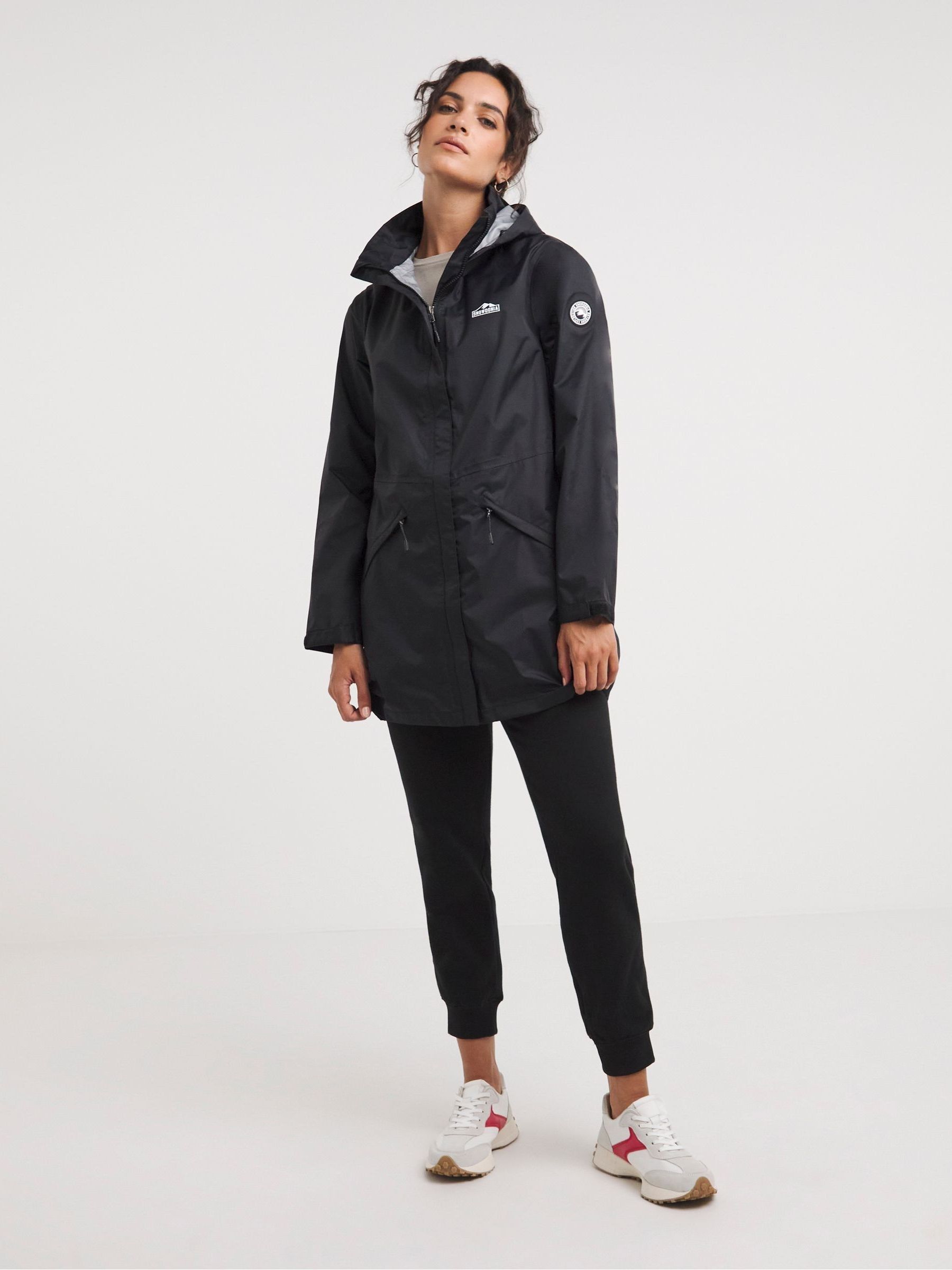 Buy Snowdonia Black Lightweight Waterproof Jacket from the Next UK ...