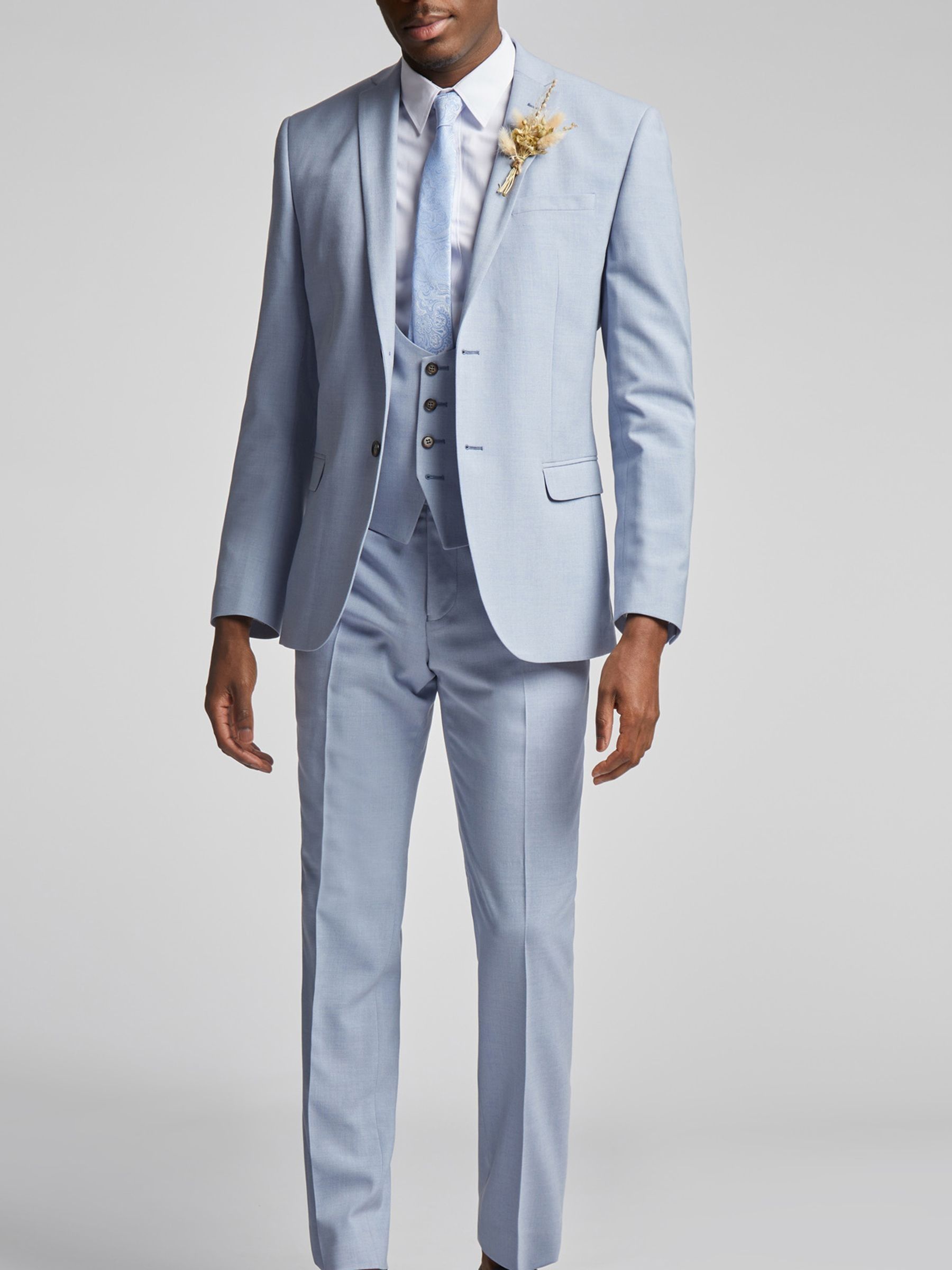 Buy Antique Rogue Blue Cloud Tailored Jacket from the Next UK online shop