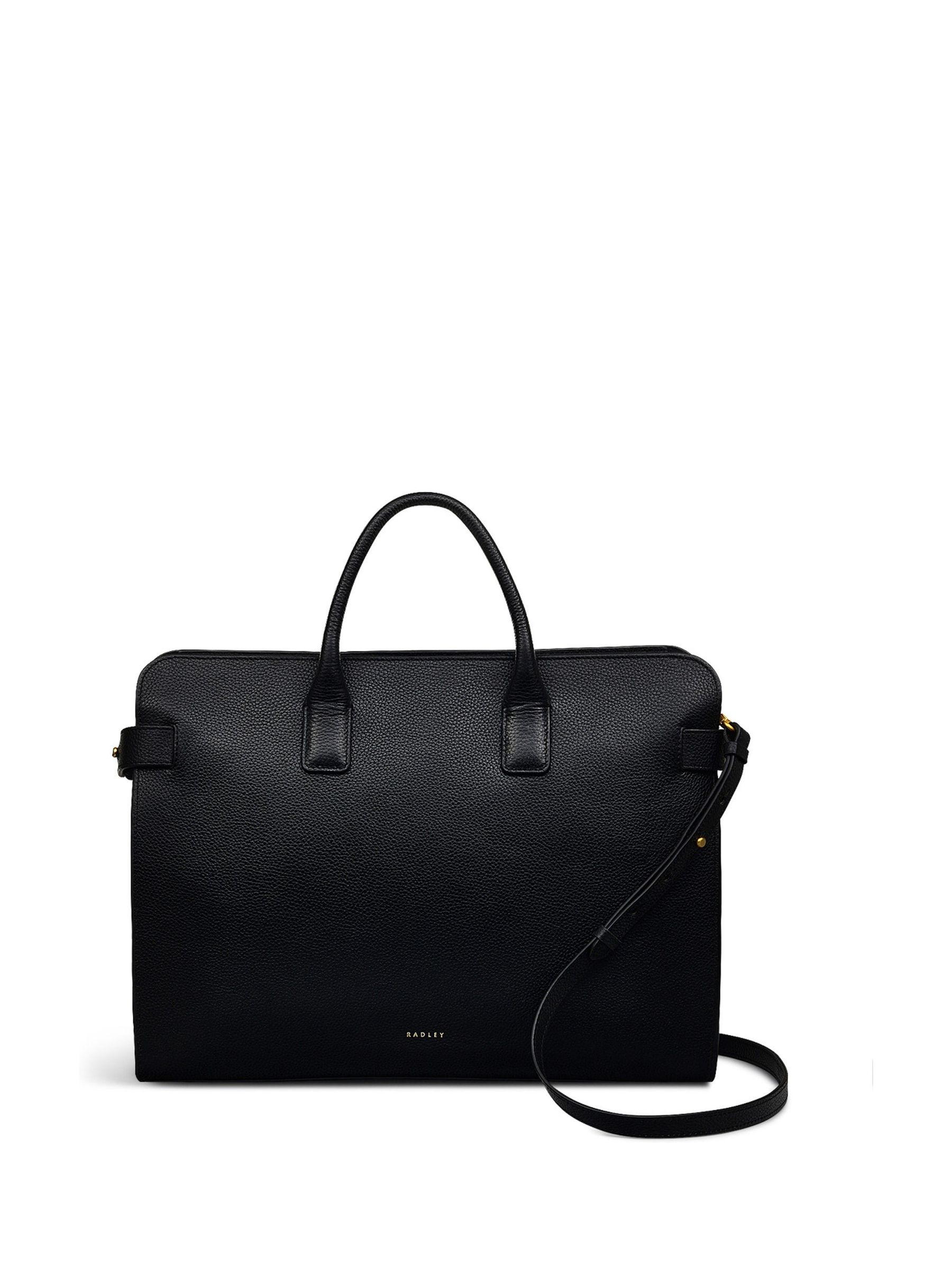Buy Radley Large The Rathbone Laptop Grab Black Bag from the Next UK ...