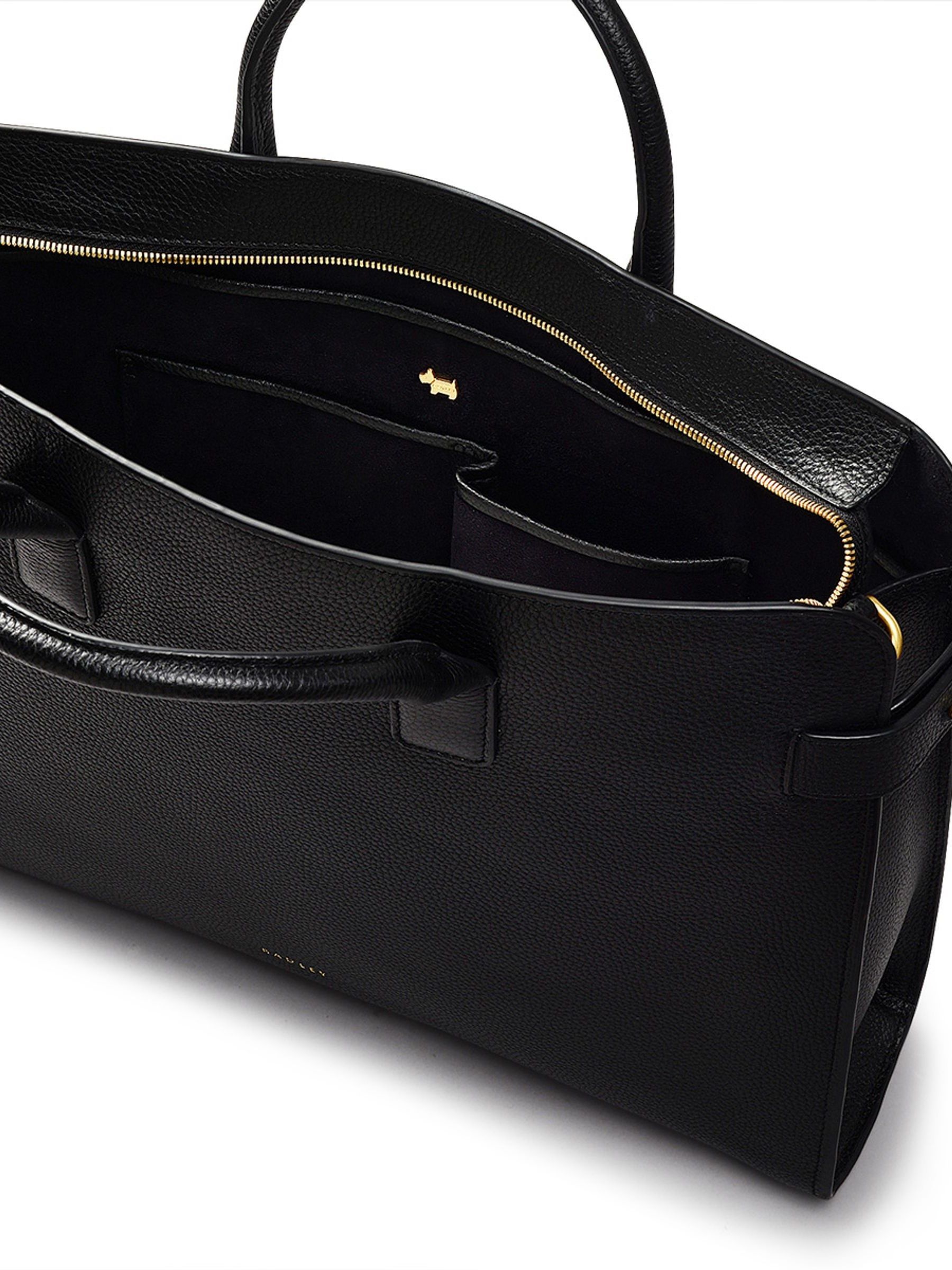 Buy Radley Large The Rathbone Laptop Grab Black Bag from the Next UK ...