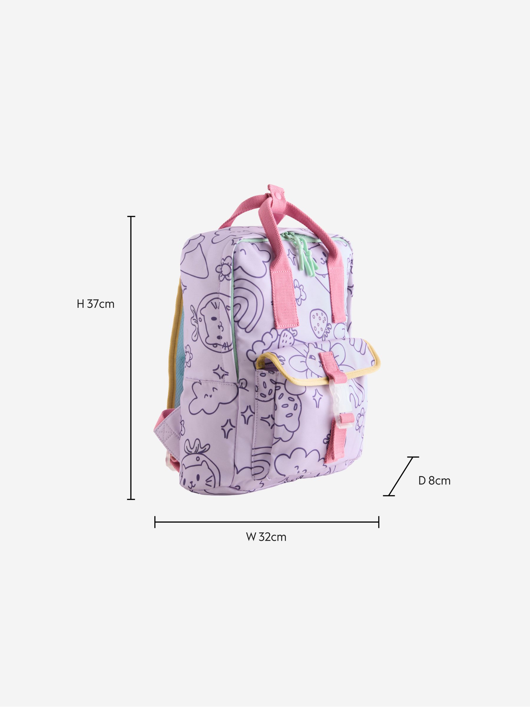 Buy Lilac Stampy Sun Backpack from the Next UK online shop