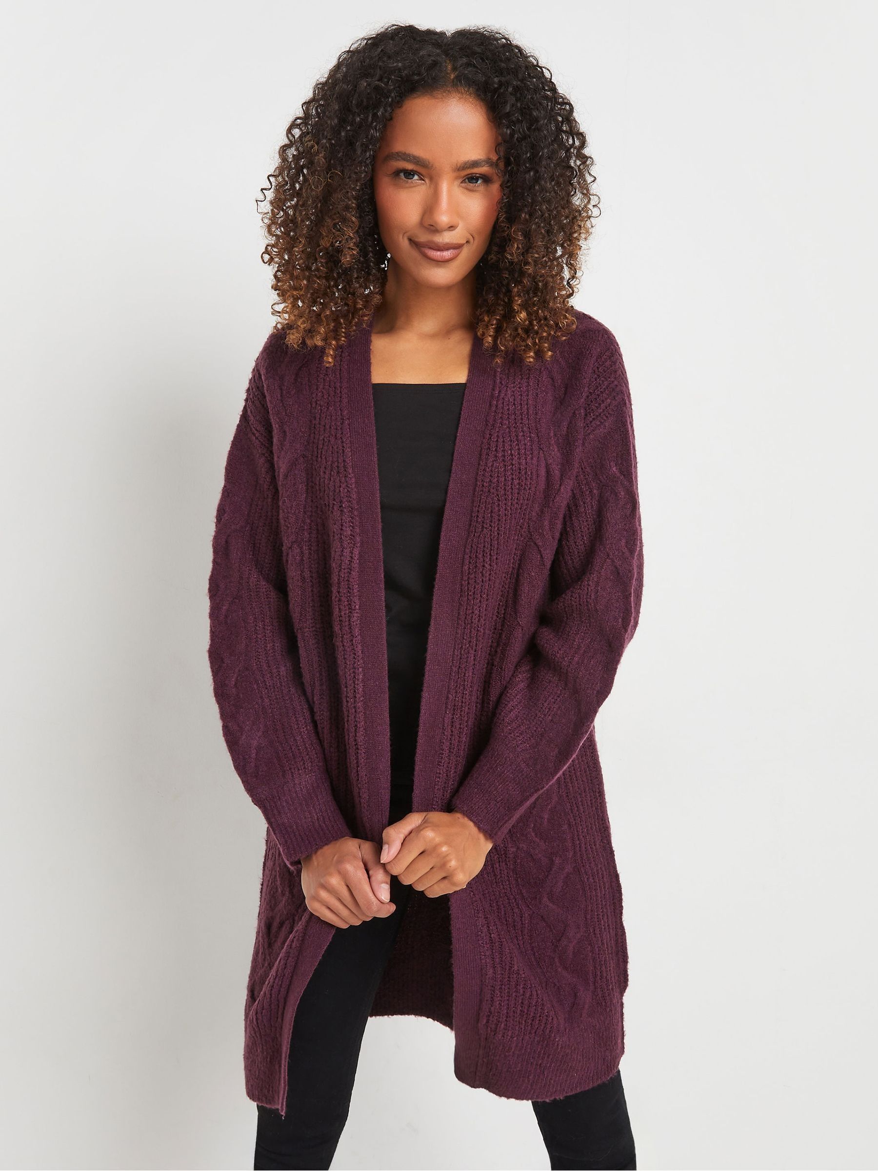Buy M&Co Red Cable Cardigan from the Next UK online shop