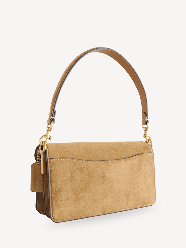 COACH Natural Suede Tabby Shoulder Bag 26 | Seasons