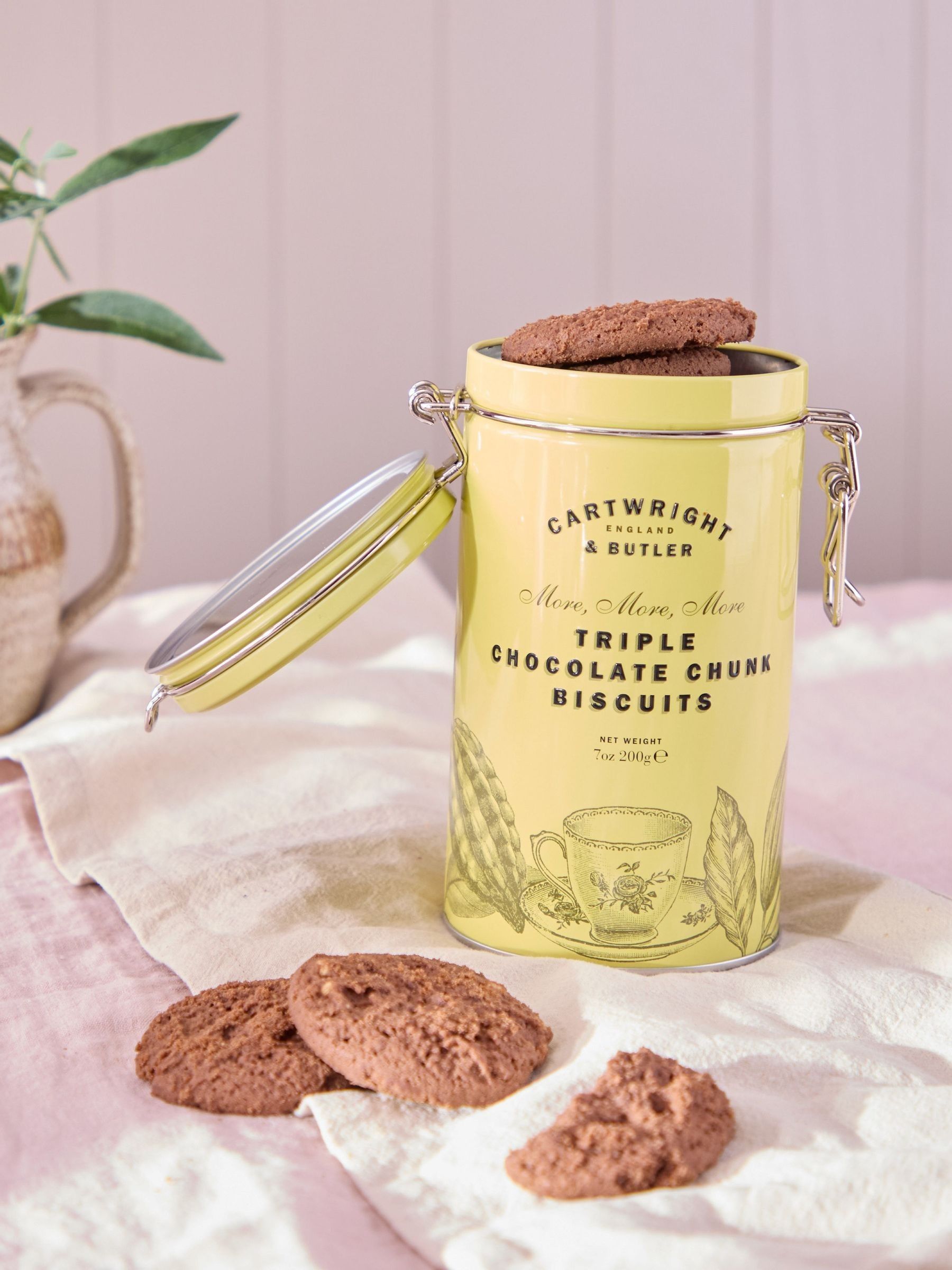 Buy Cartwright & Butler Triple Choc Chunk Biscuits in Tin from the Next ...