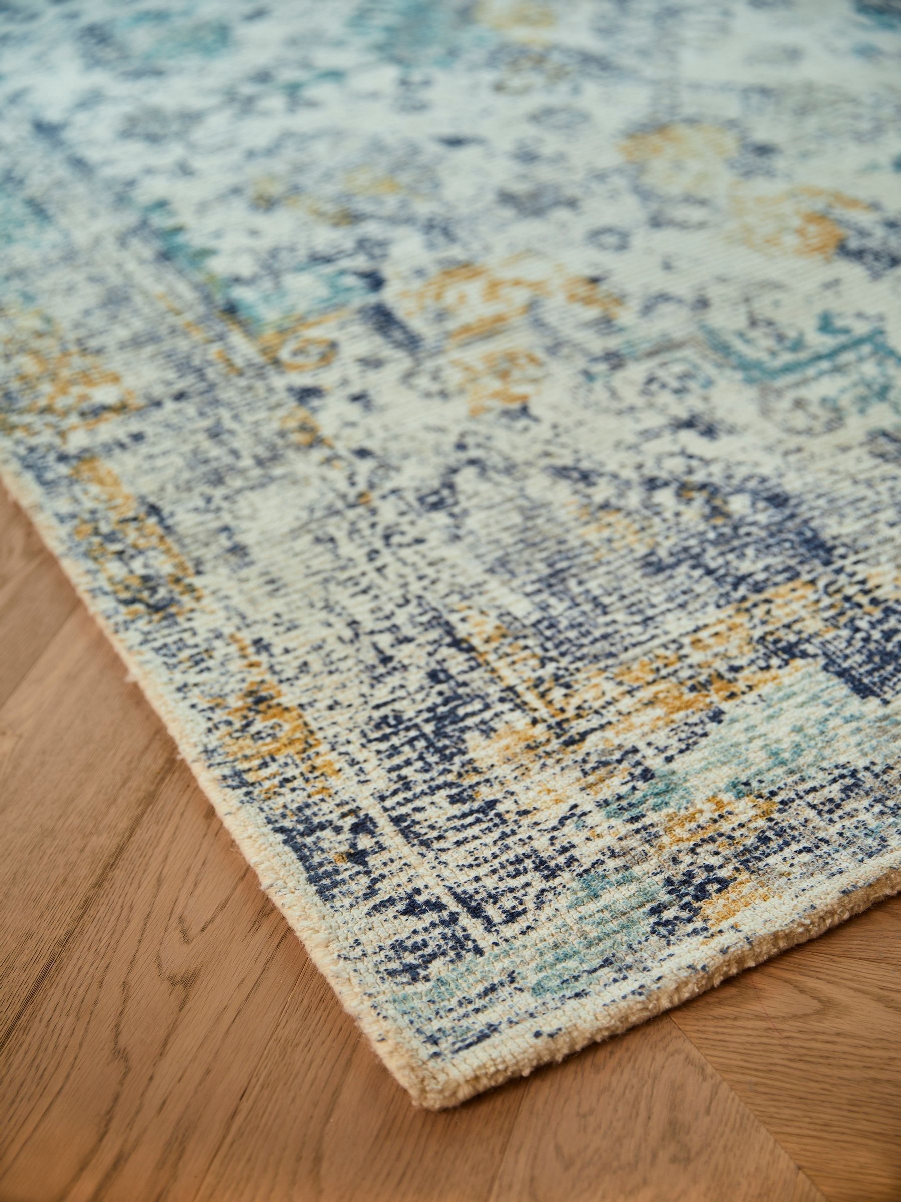 Buy Origin Rug Collection. Blue Vogue Rug from the Next UK online shop