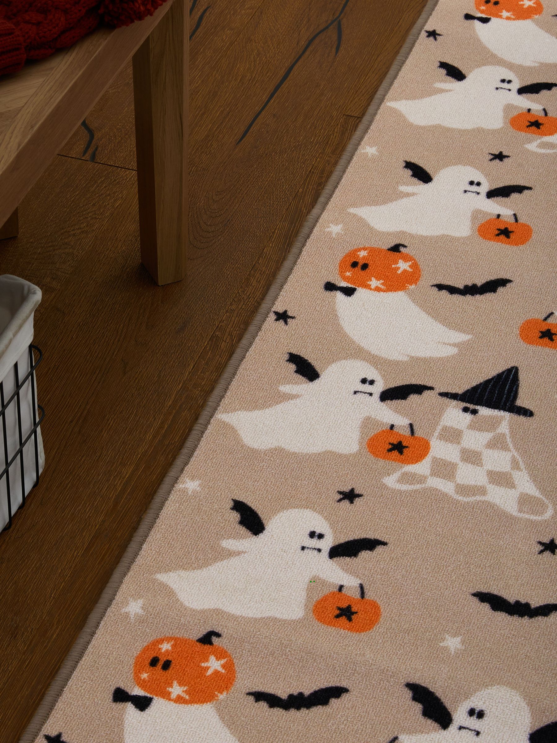 Buy Grey Washable Halloween Runner from Next Australia