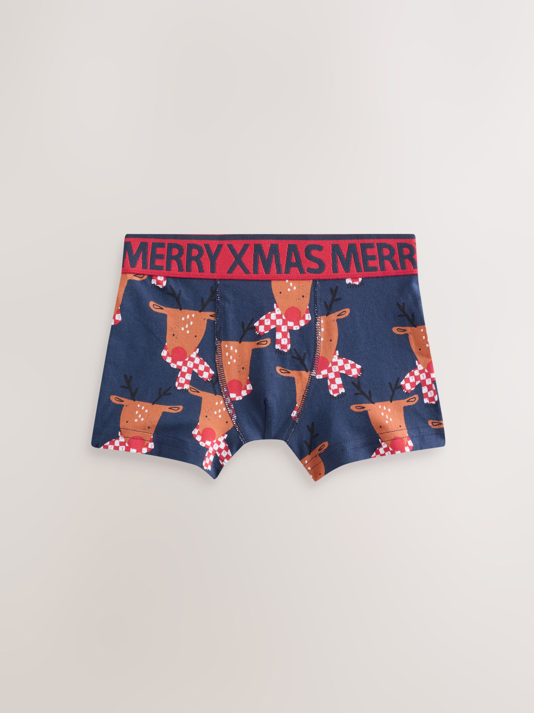 Buy Animals Print Christmas Boxers 3 Pack (1.5-16yrs) from Next Israel