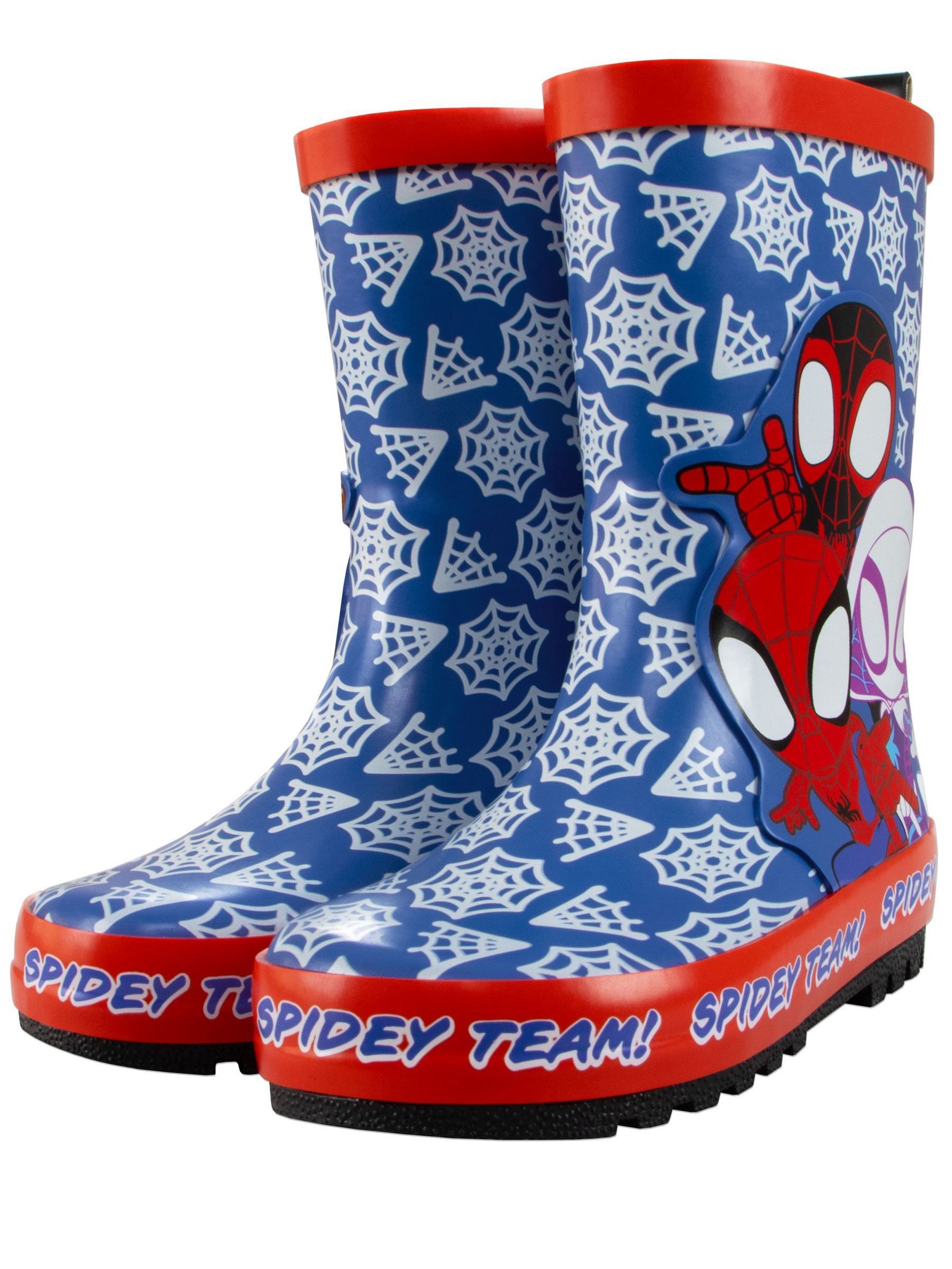 Buy Character Blue Marvel Spidey And His Amazing Friends Wellies from ...