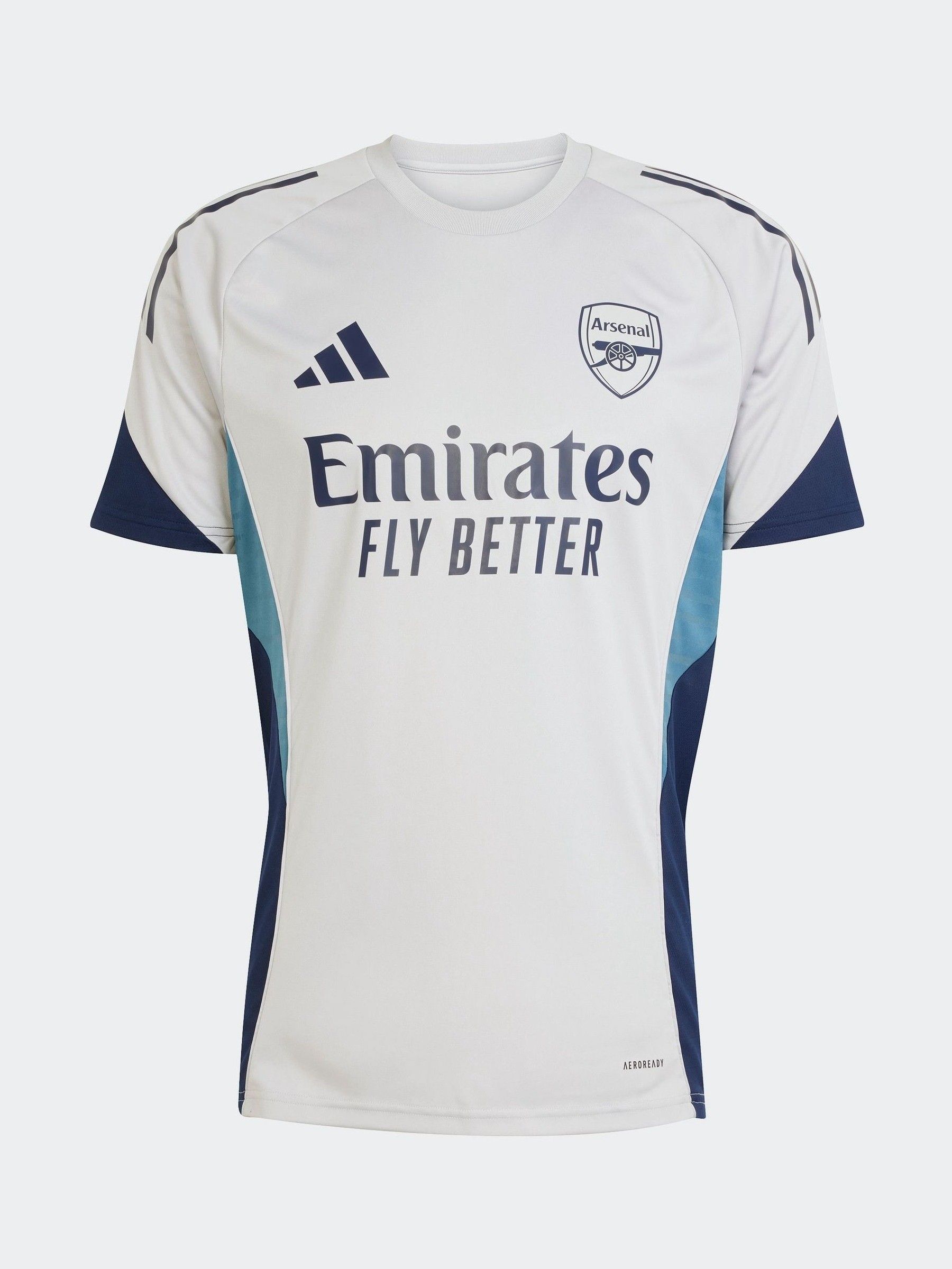 Buy adidas Grey Arsenal Tiro 25 Competition Training Jersey from the ...