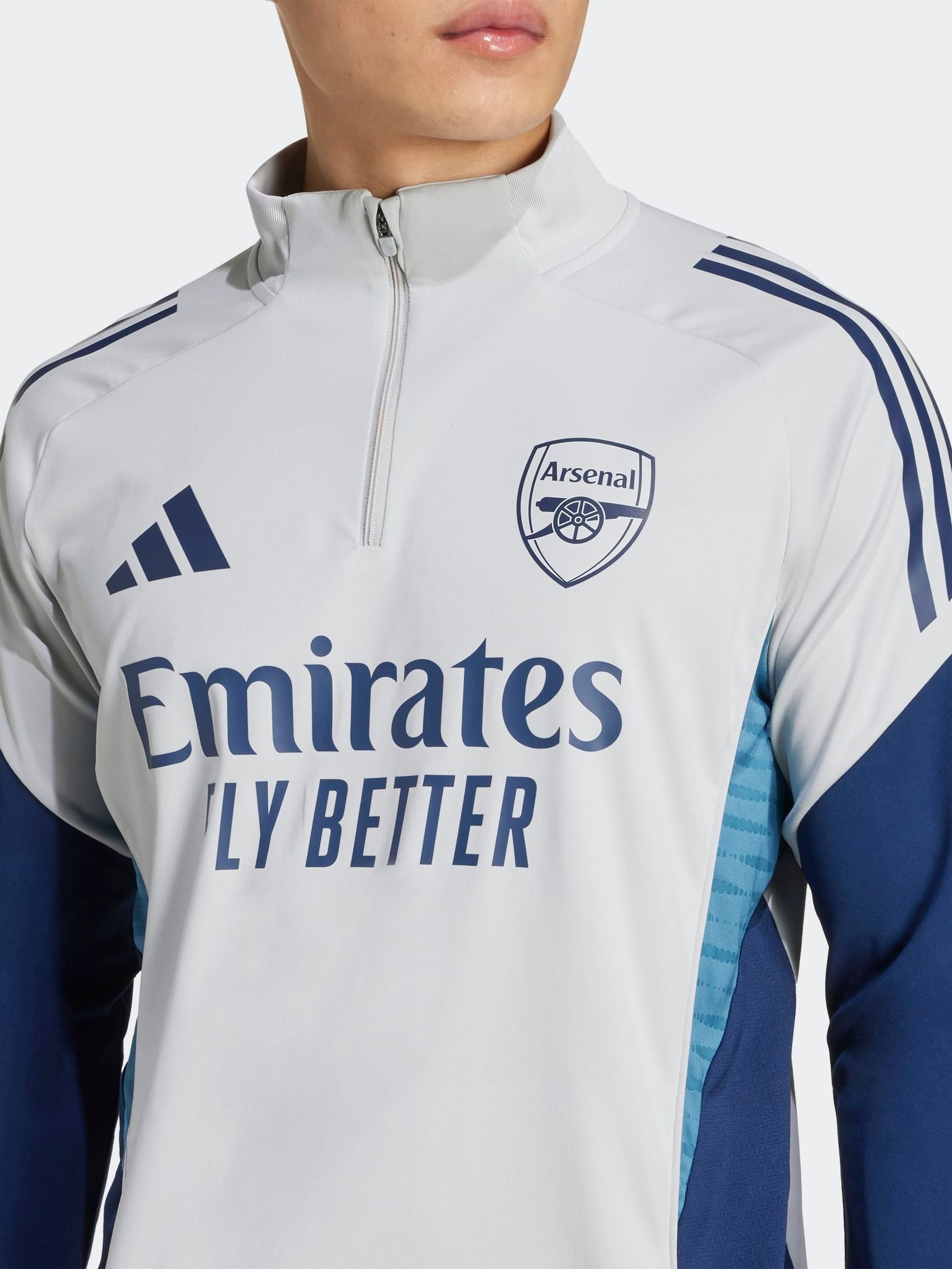Buy adidas Grey Arsenal Tiro 25 Competition Training T-shirt from the ...