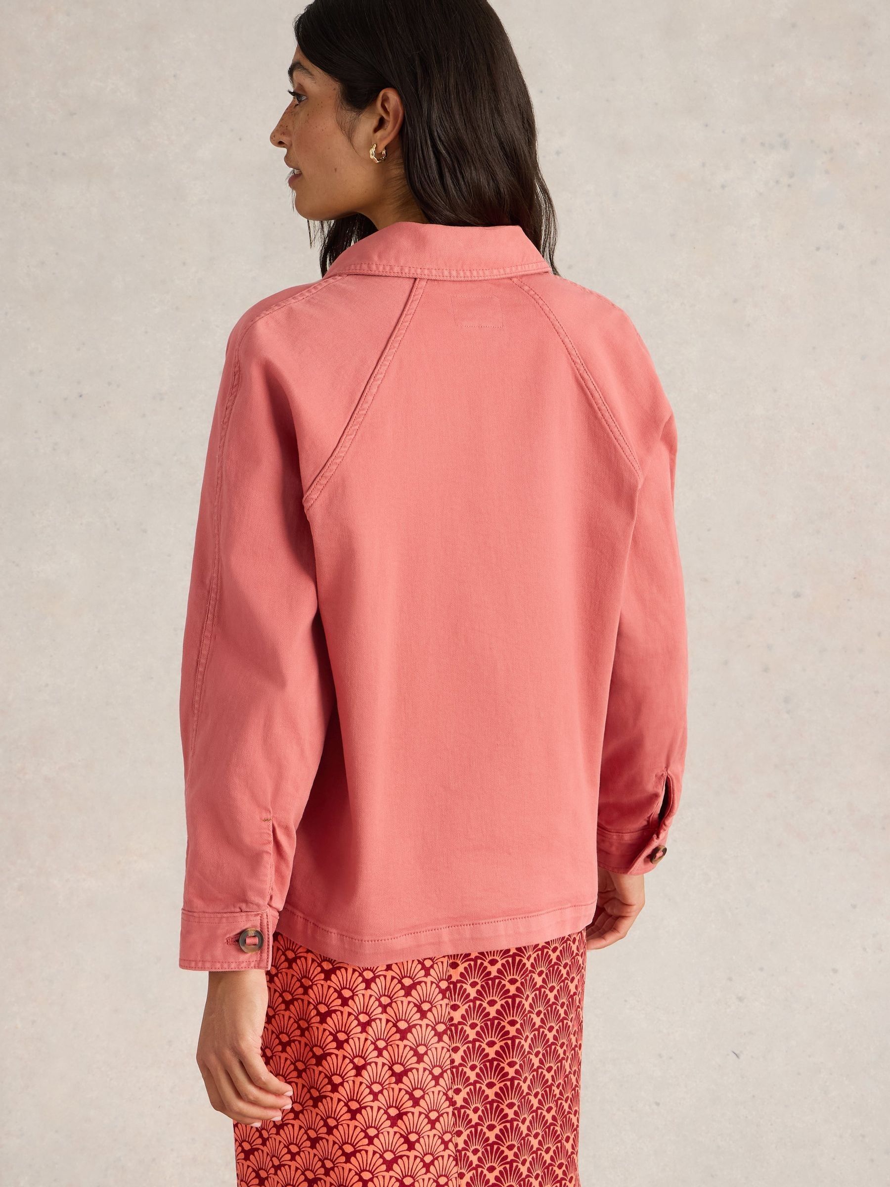 Buy White Stuff Pink Eden Denim Jacket from Next Australia