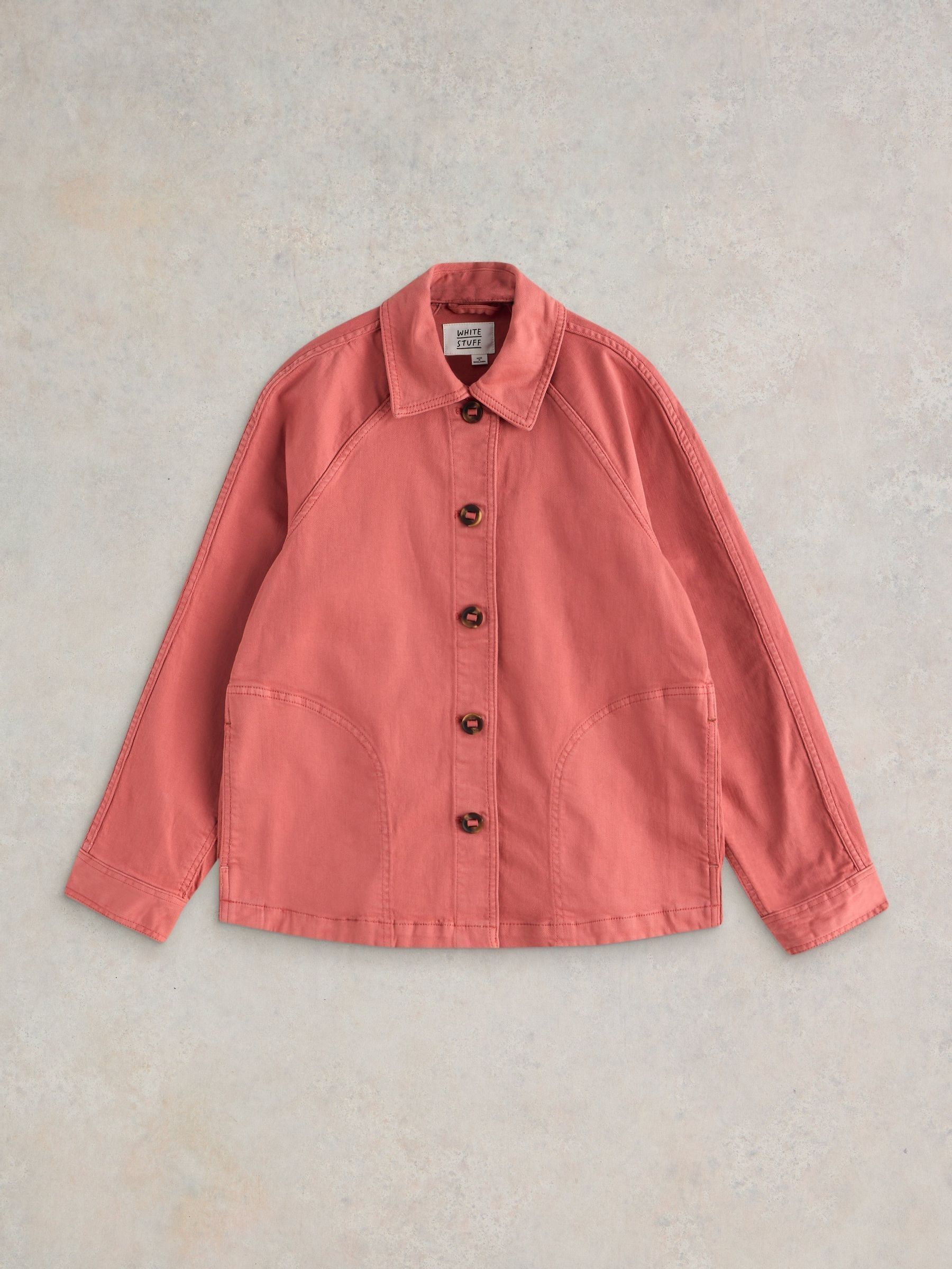 Buy White Stuff Pink Eden Denim Jacket from the Next UK online shop