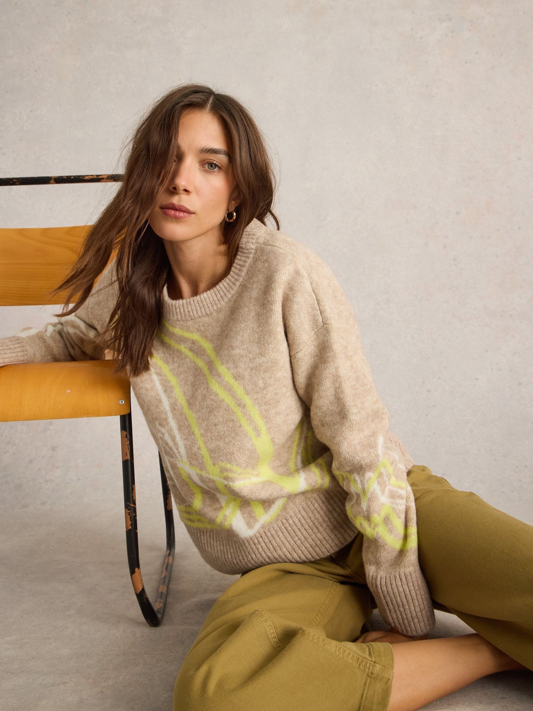 Buy White Stuff Natural Swirl Jumper from the Next UK online shop