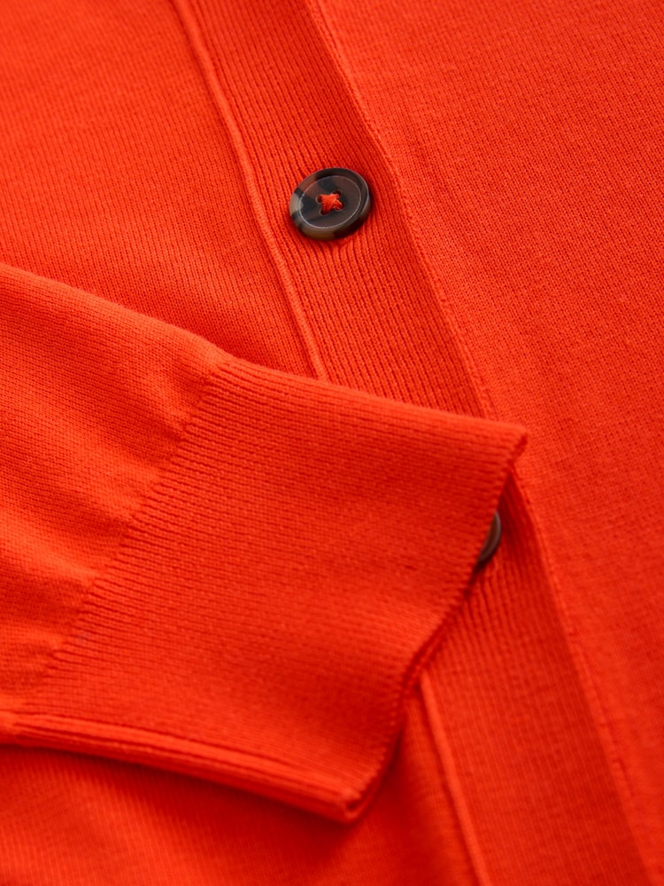 next orange button jumper