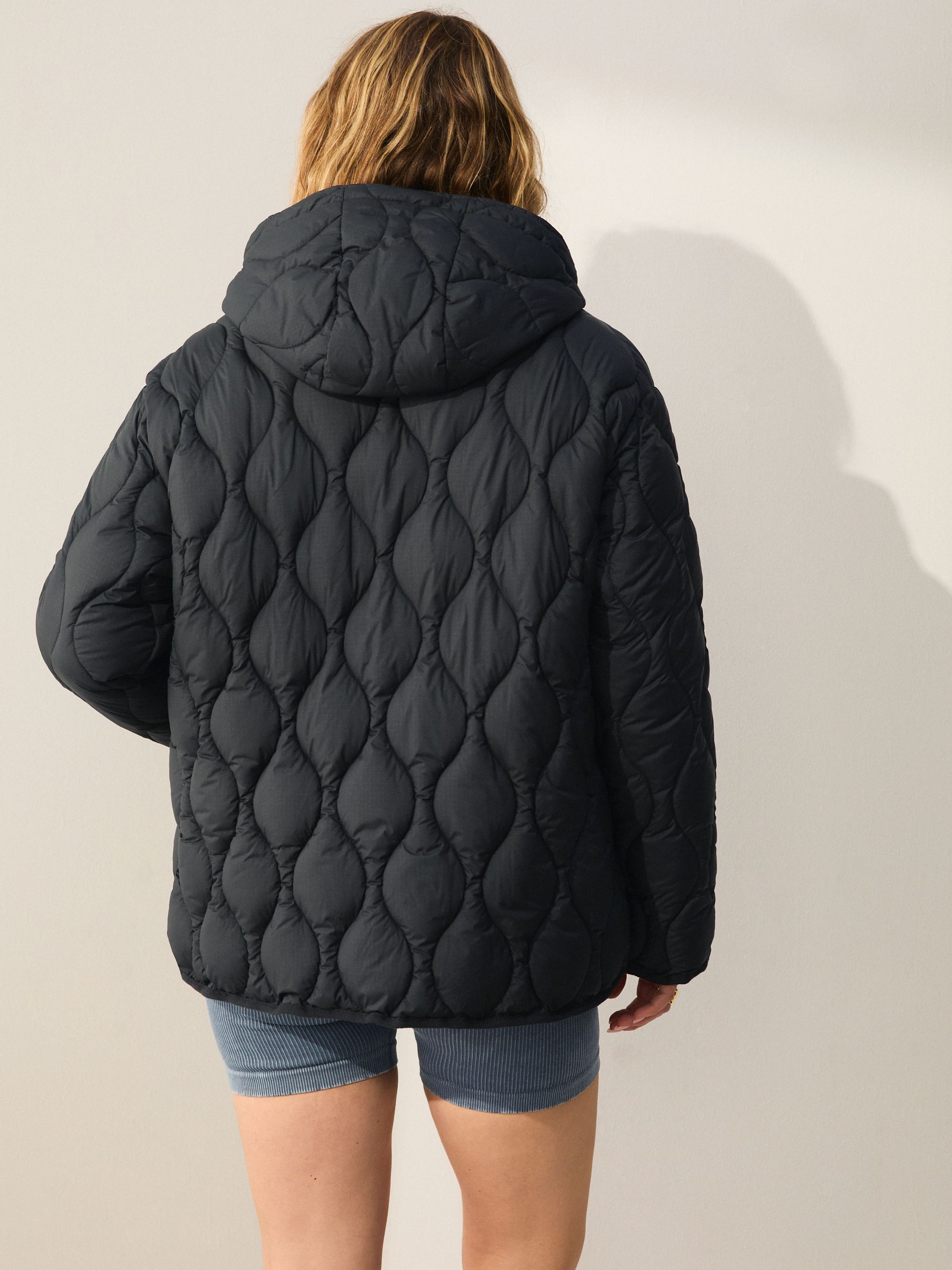 Buy Black Lightweight Quilted Jacket from Next Japan