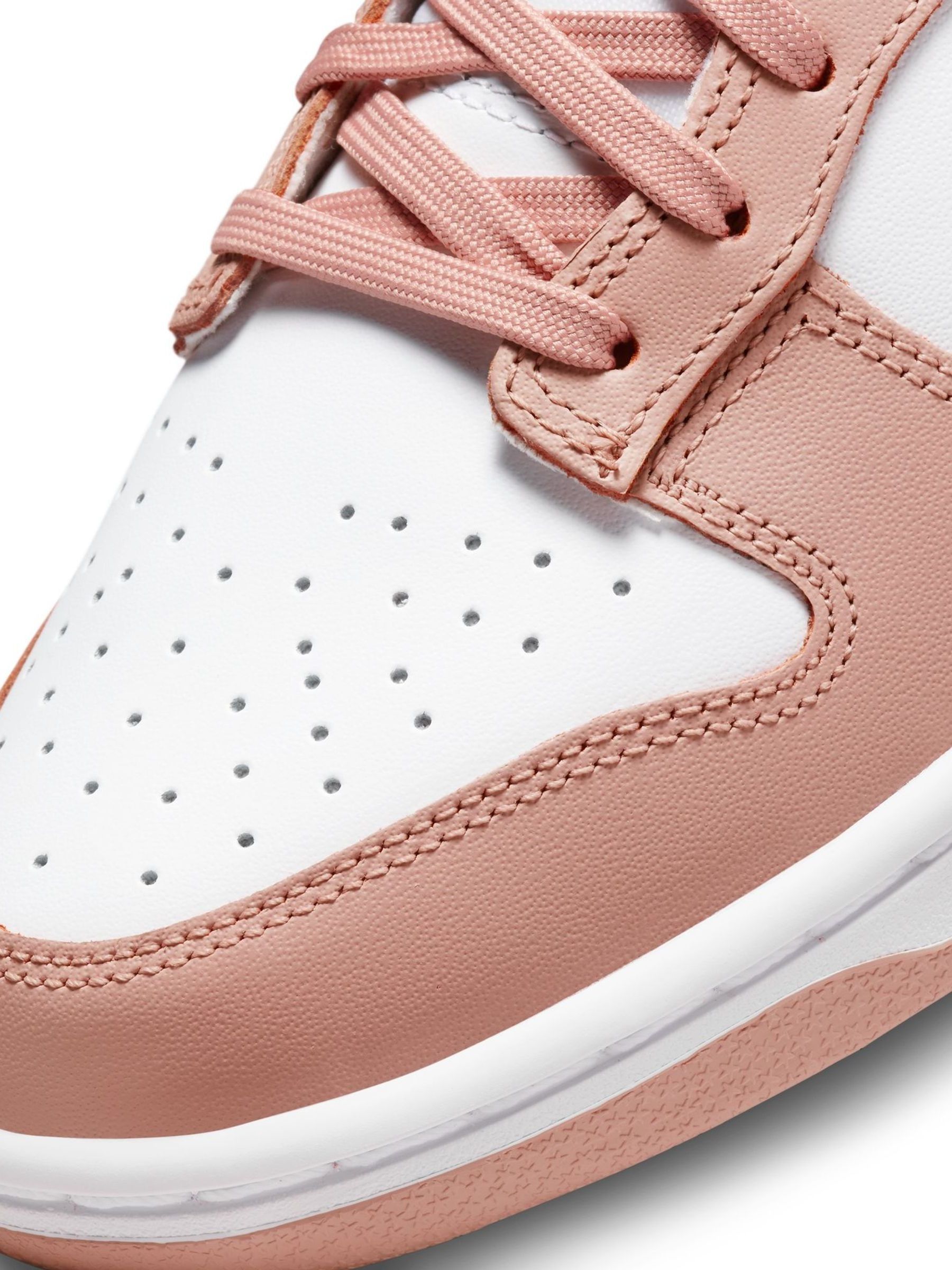 Buy Nike Pink/White Dunk Low Trainers from the Next UK online shop