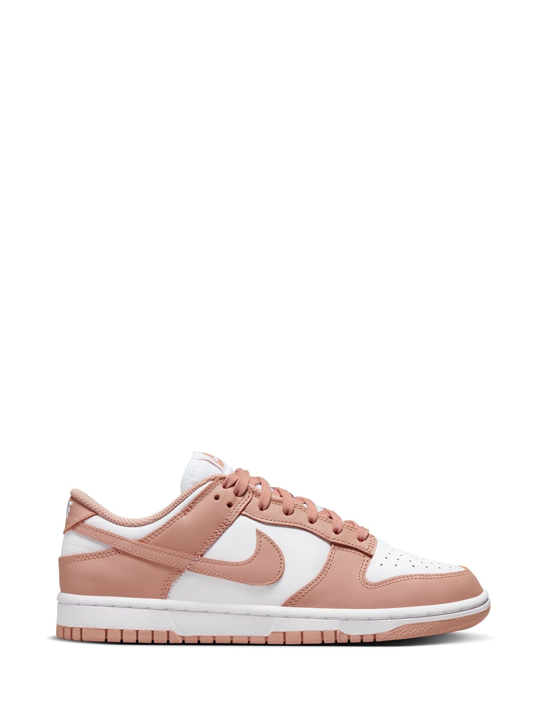Buy Nike Pink/White Dunk Low Trainers from the Next UK online shop