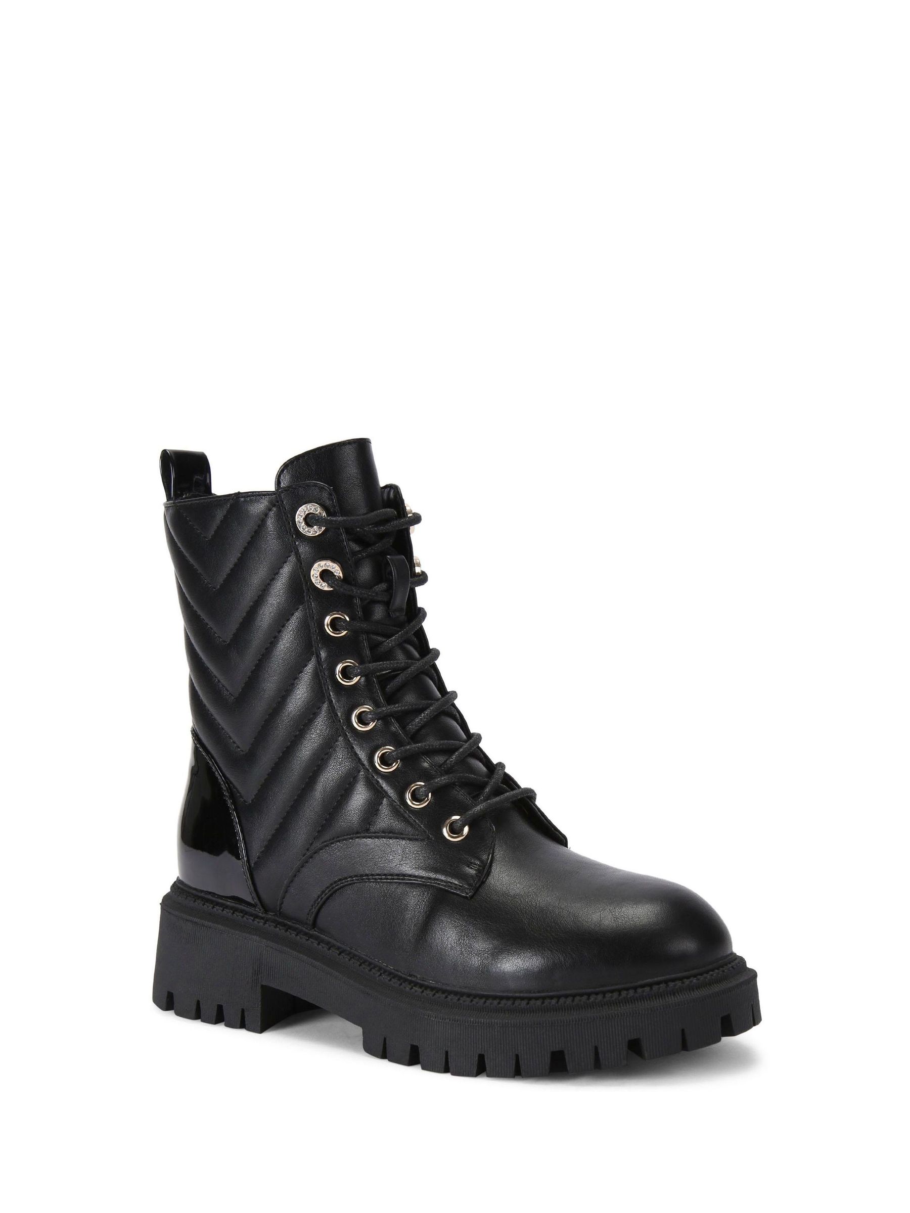 Buy Carvela Black Ace Lace Up Boots from the Next UK online shop