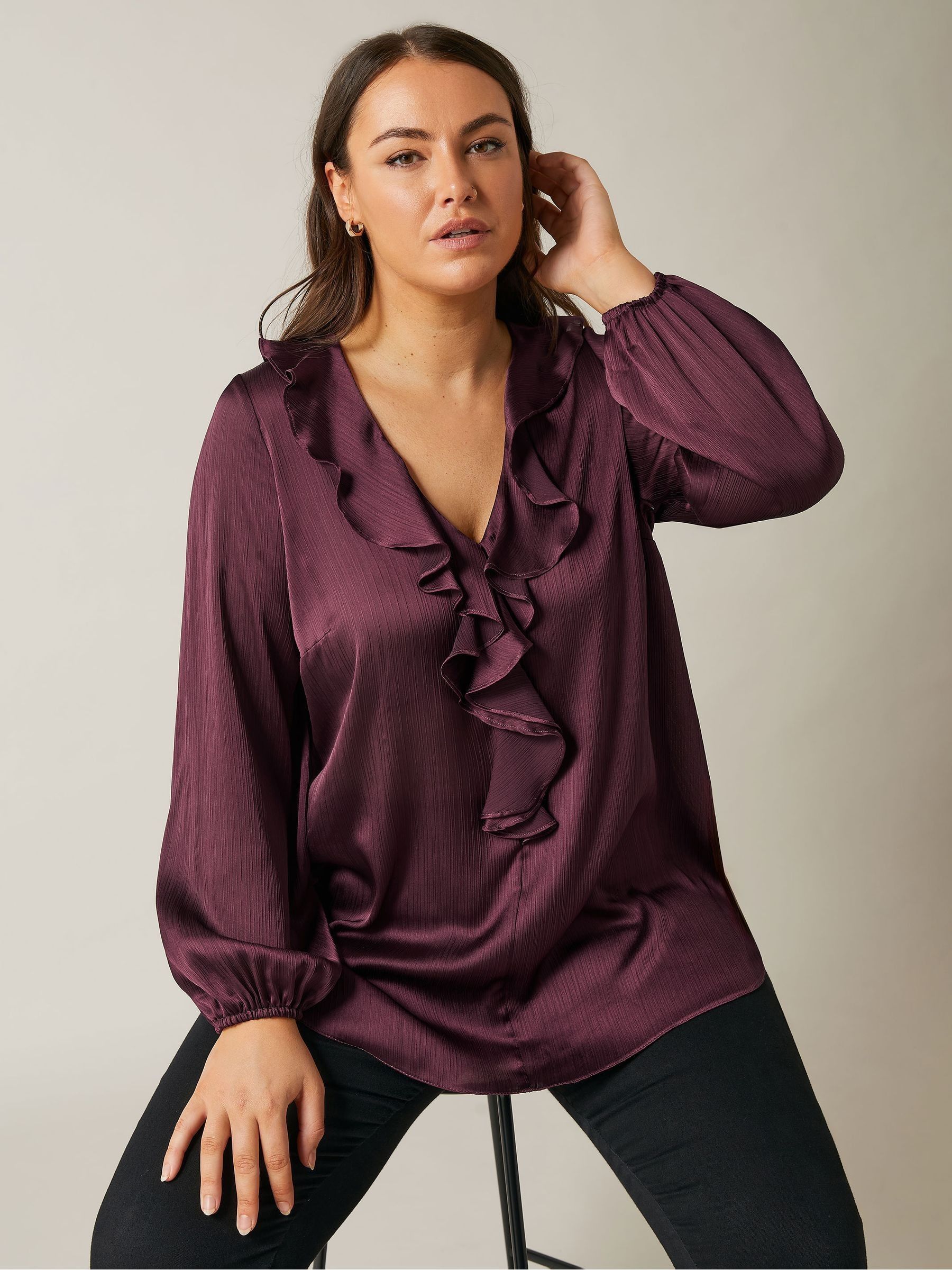 Buy Evans Frilled Top from the Next UK online shop