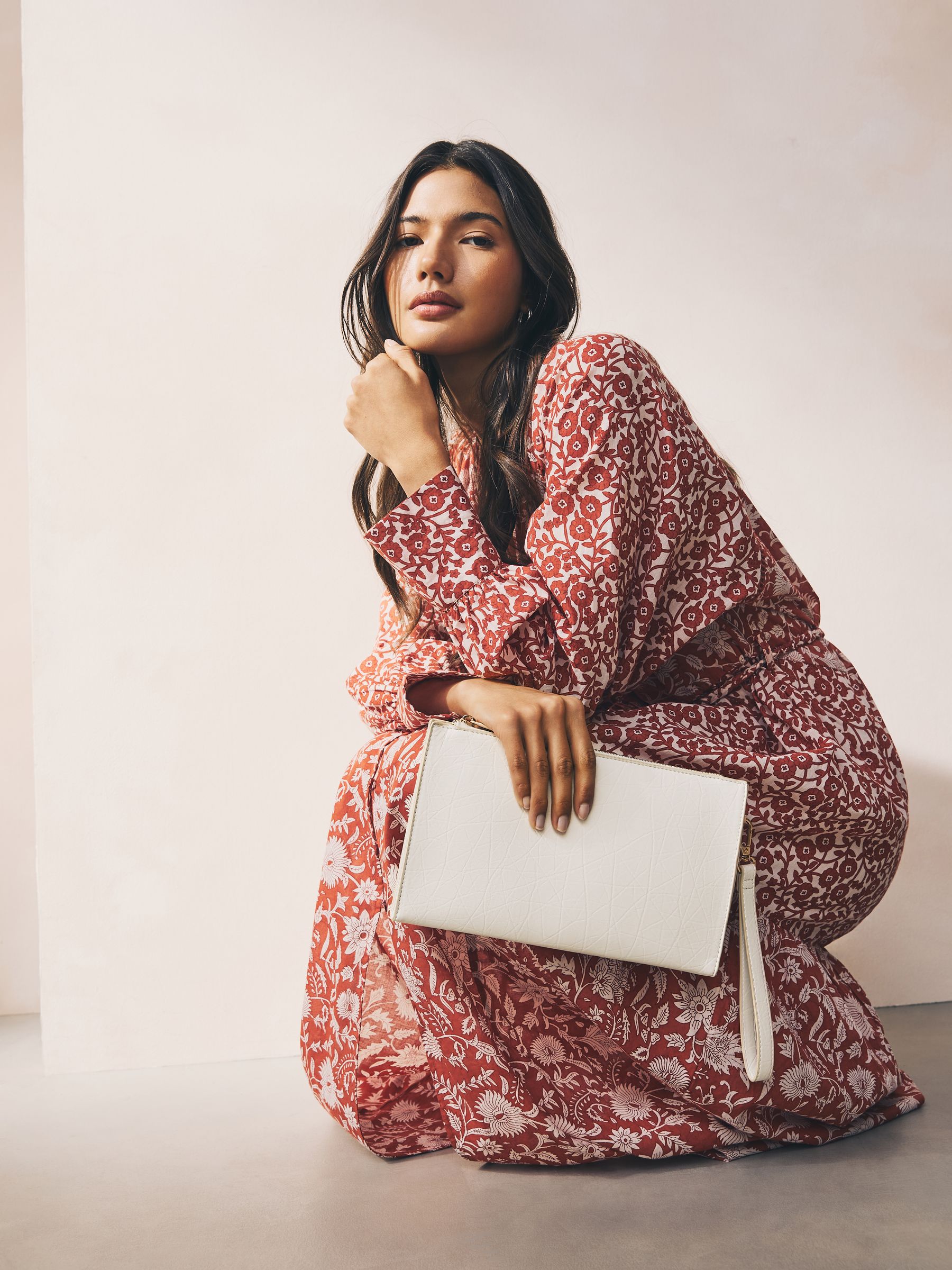 Buy Bone Structured Pouch Bag from the Next UK online shop