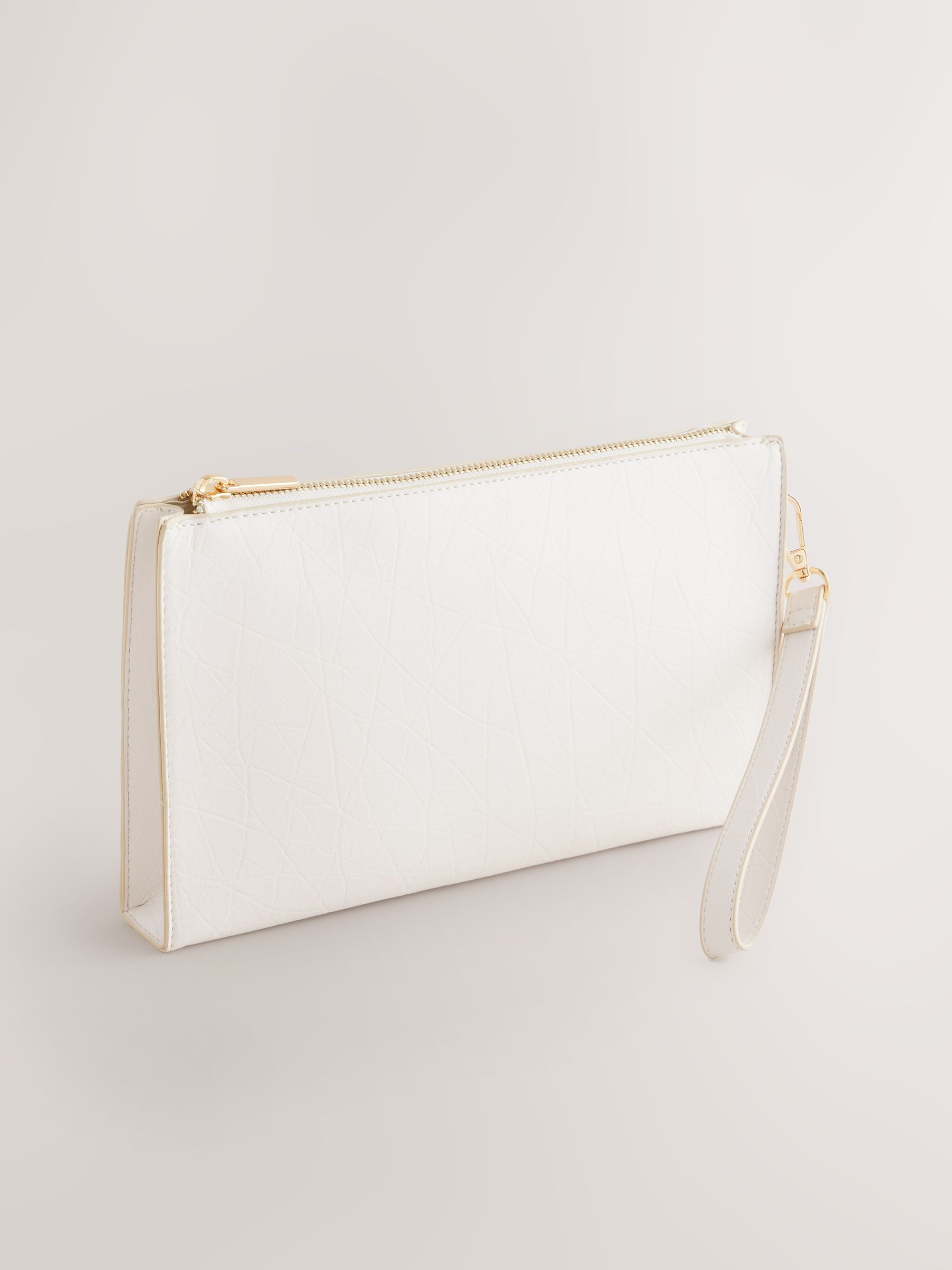 Buy Bone Structured Pouch Bag from the Next UK online shop