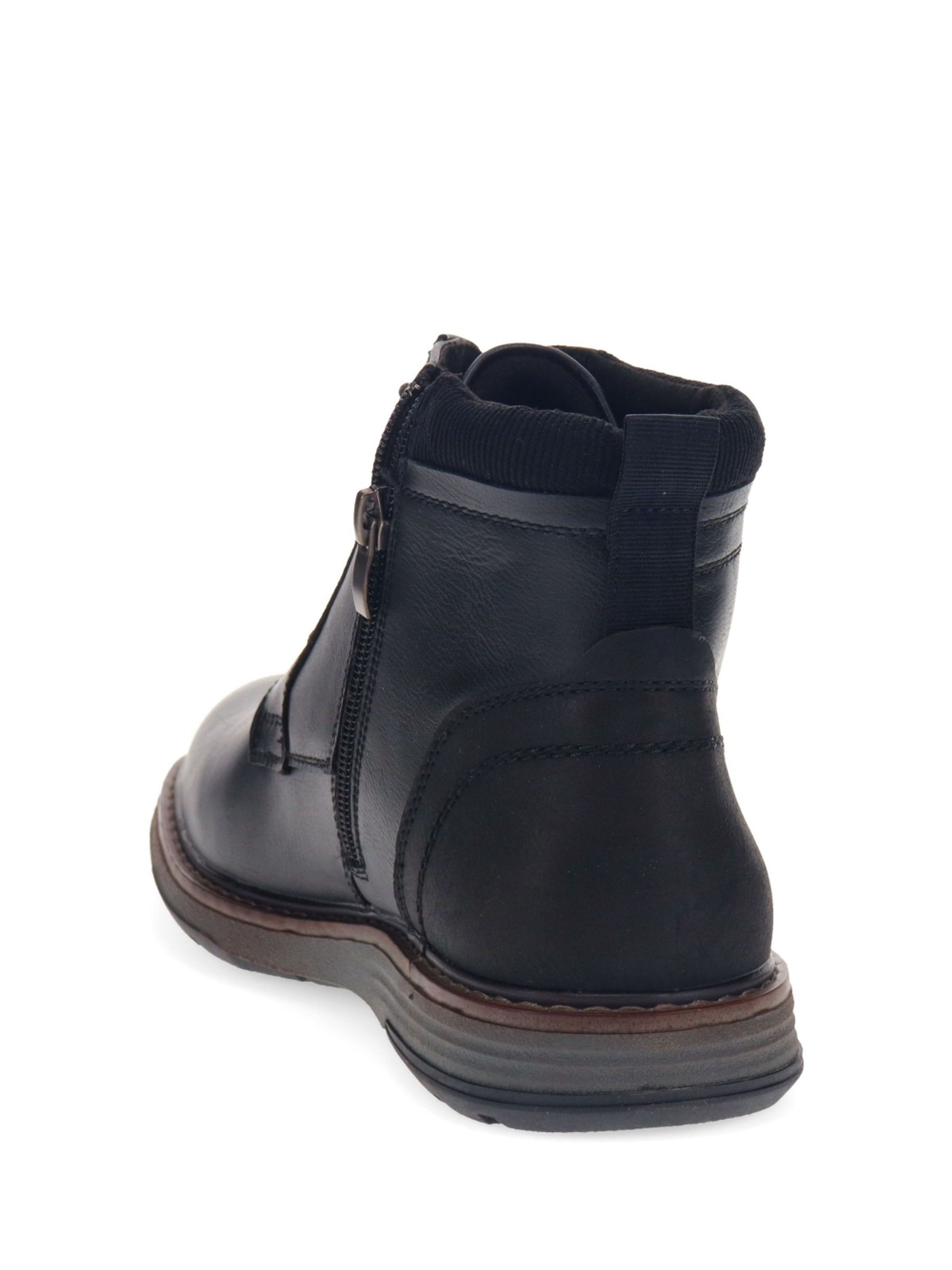 Buy Pavers Black Patched Lace Up Boots from the Next UK online shop